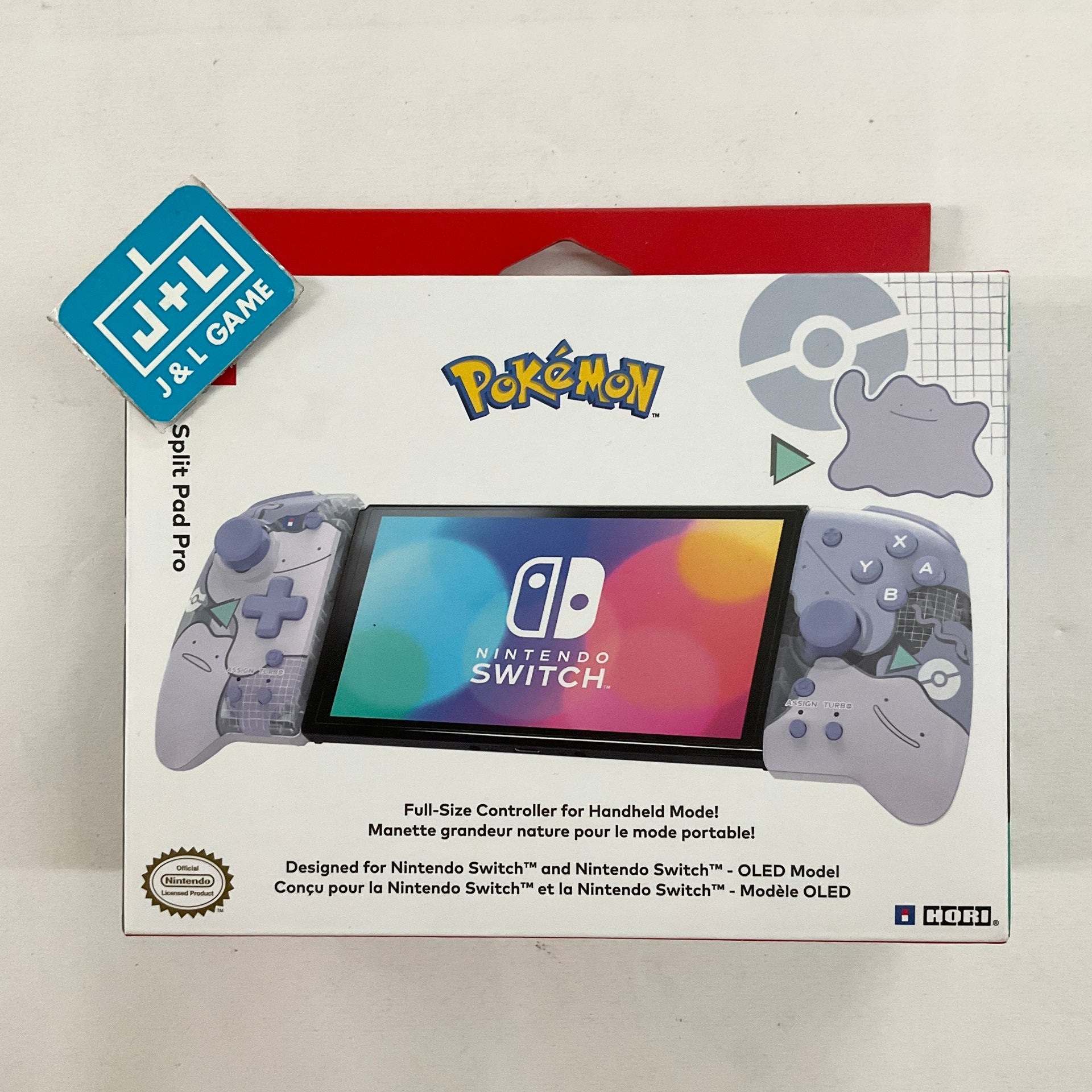 HORI Nintendo Switch Split Pad Pro (Ditto) - (NSW) Nintendo Switch | J ...
