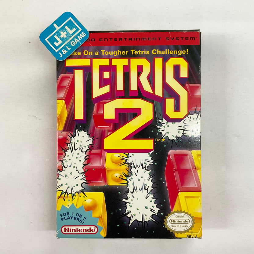 Tetris 2 - (NES) Nintendo Entertainment System [Pre-Owned] | J&L Game