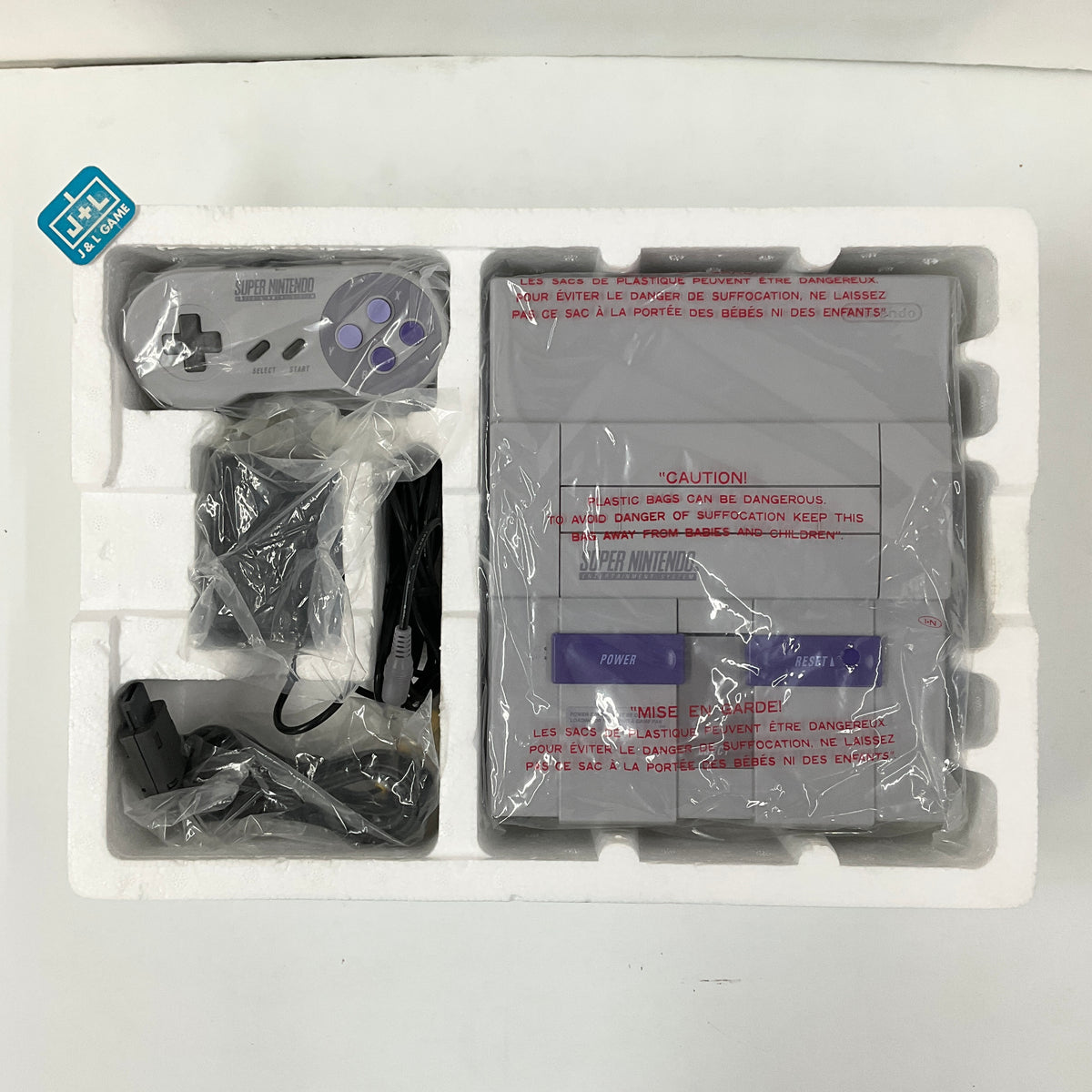 Super Nintendo Console Control Set - (SNES) Super Nintendo [Pre-Owned ...