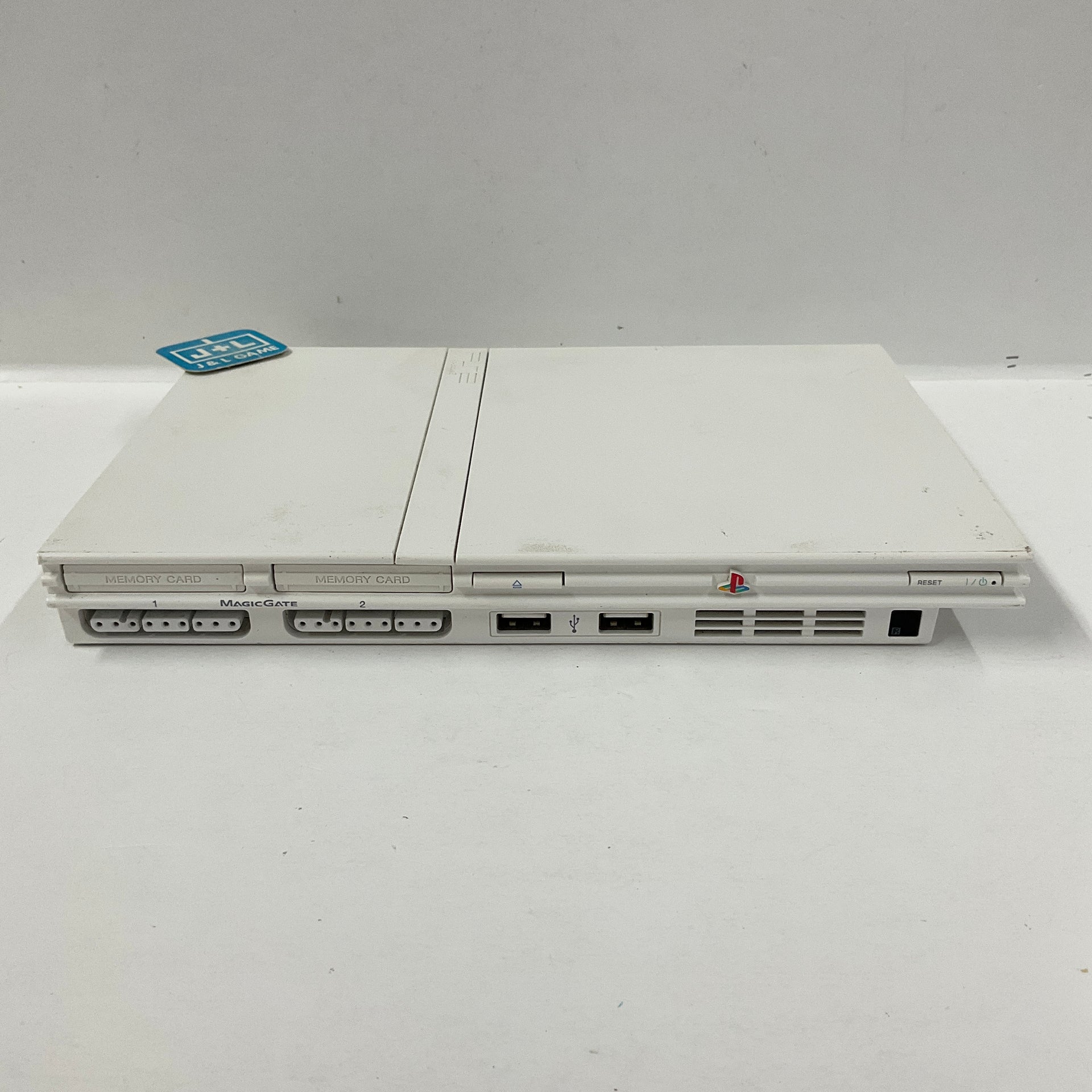 Sony PlayStation 2 Slim Console (White) - (PS2) PlayStation 2 [Pre-Own | J&L Game