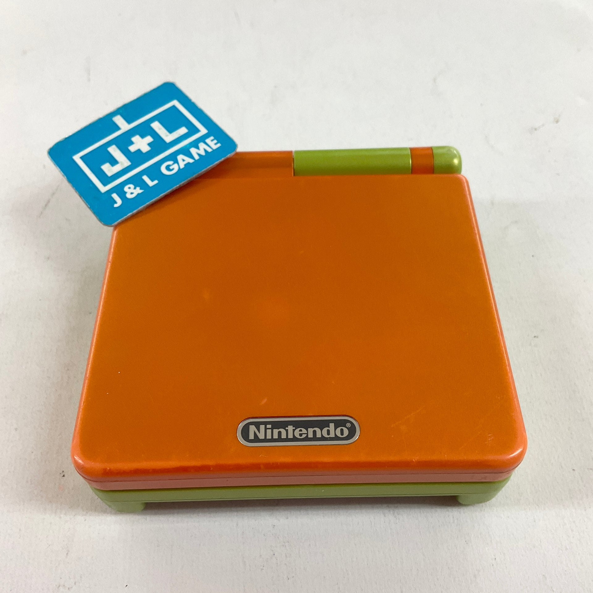 Nintendo Game Boy Advance SP Console AGS-001 (Spice Orange/Lime Green ...