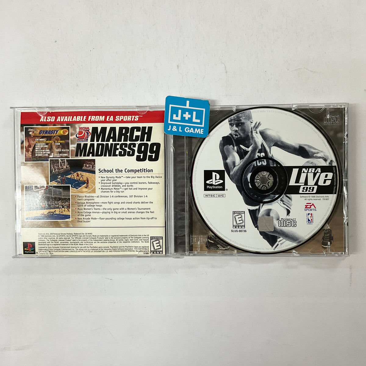 NBA Live 99 - (PS1) PlayStation 1 [Pre-Owned] | J&L Game