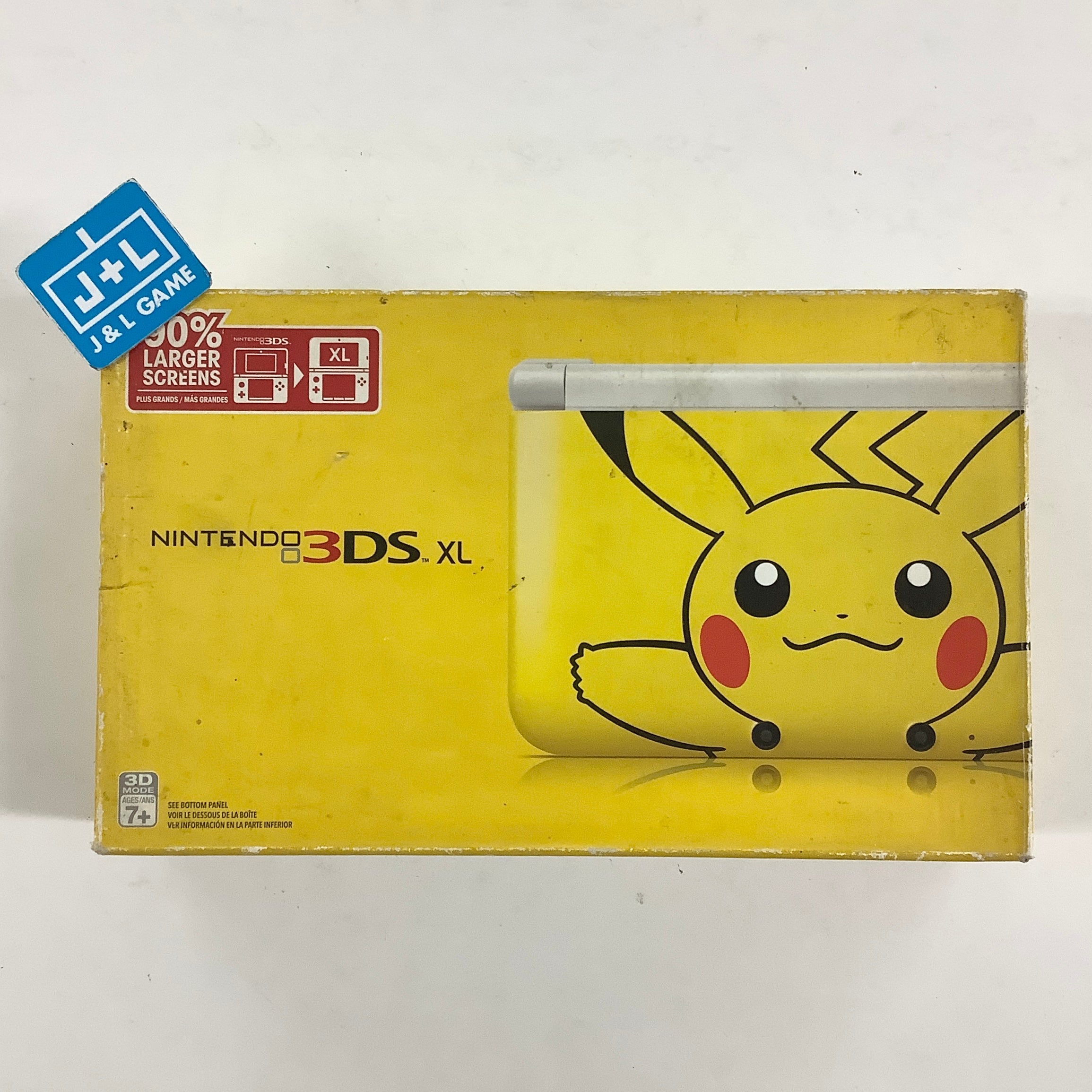 Nintendo 3DS XL Console (Yellow Pikachu Edition) - Nintendo 3DS [Pre-O ...