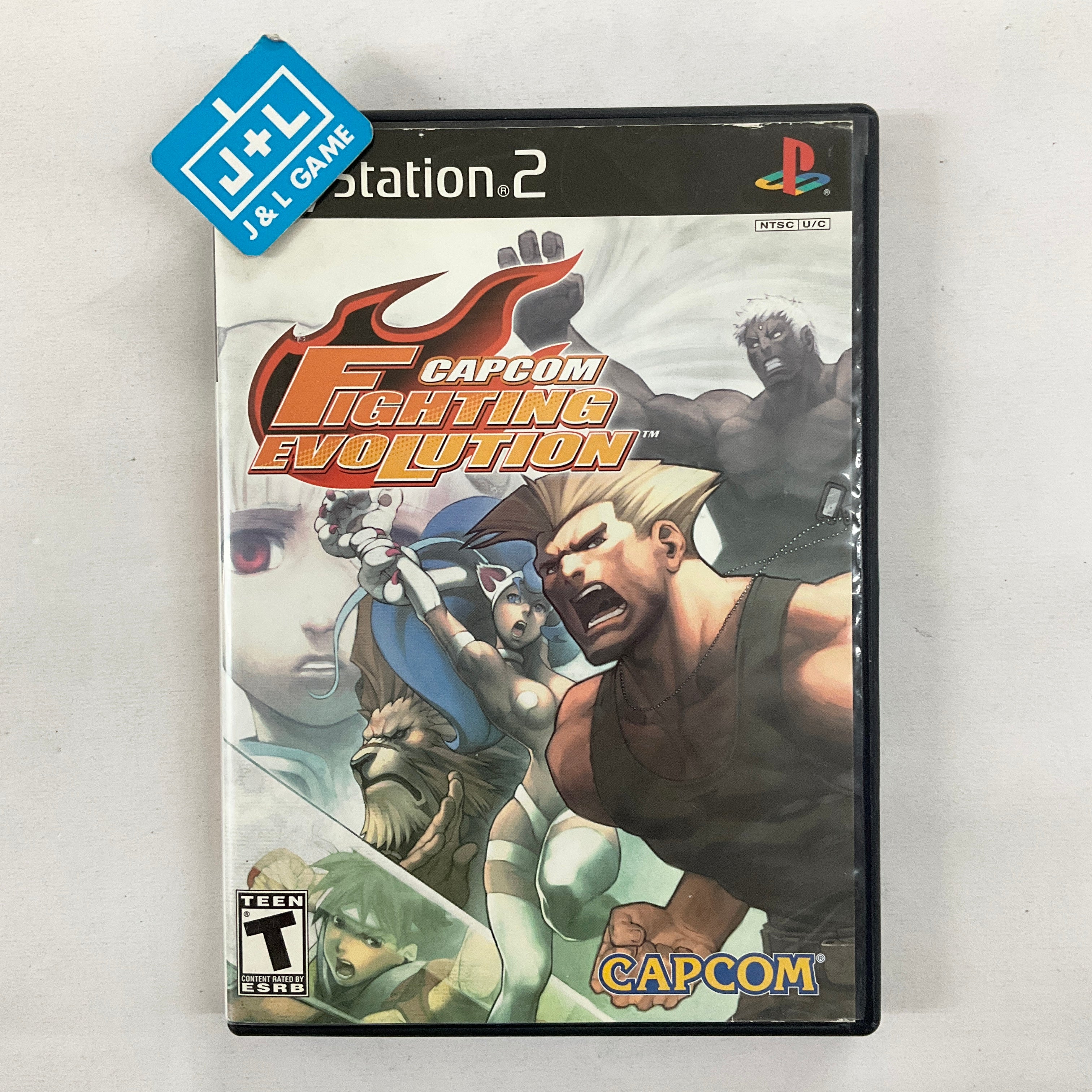 Capcom Fighting Evolution - (PS2) PlayStation 2 [Pre-Owned] | J&L Game