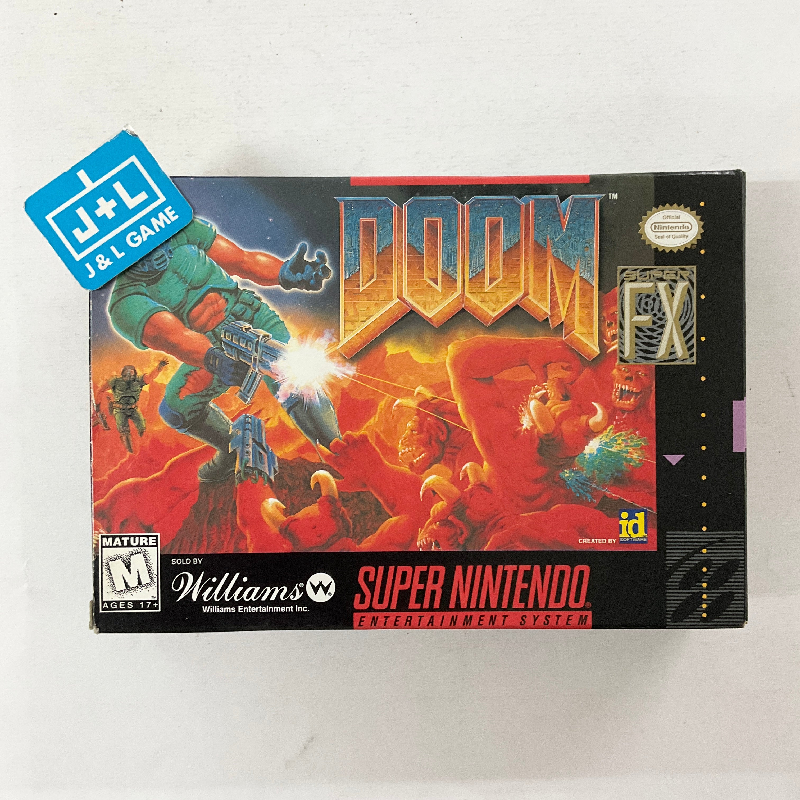 DOOM - (SNES) Super Nintendo [Pre-Owned] | J&L Game