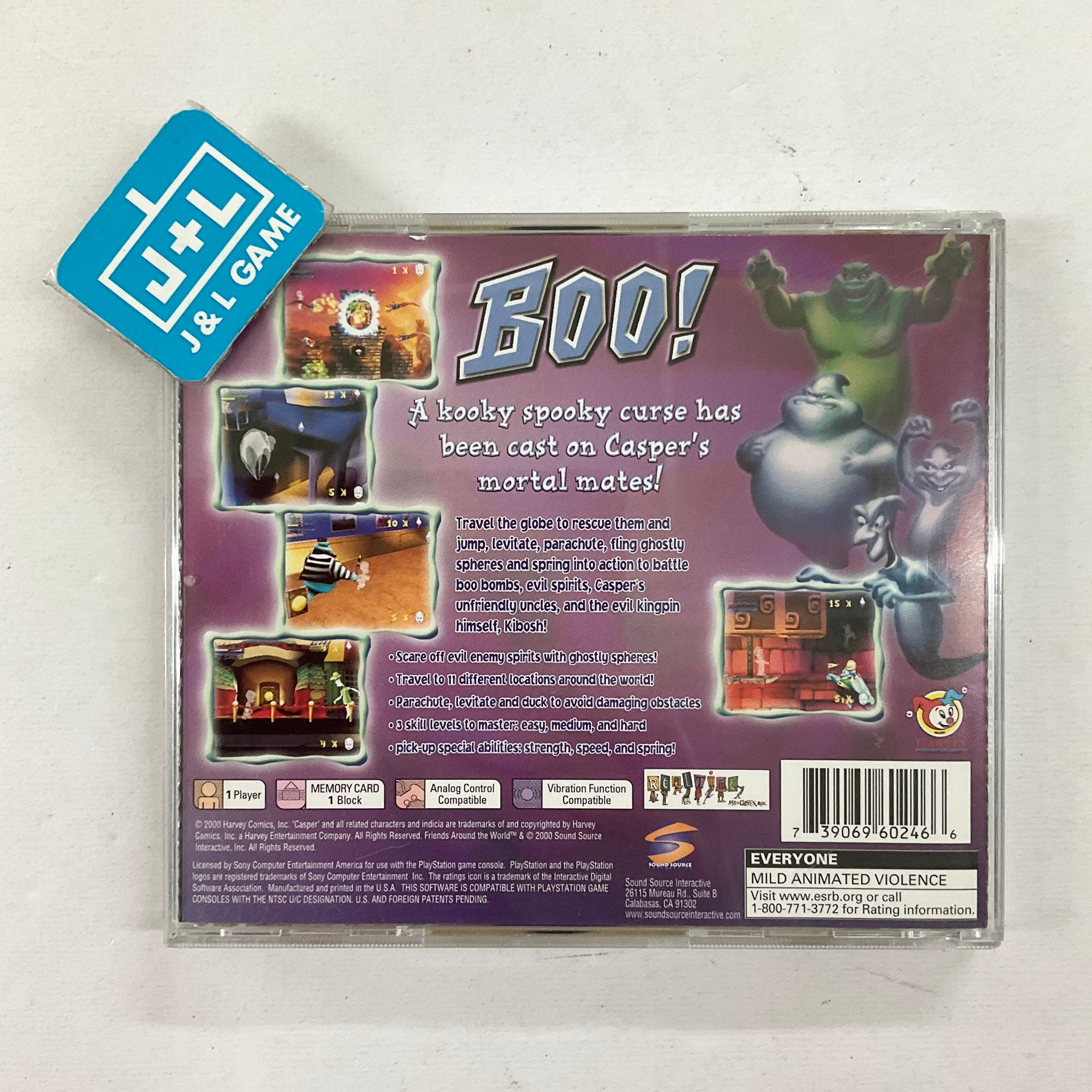 Casper: Friends Around the World - (PS1) PlayStation 1 [Pre-Owned] | J ...