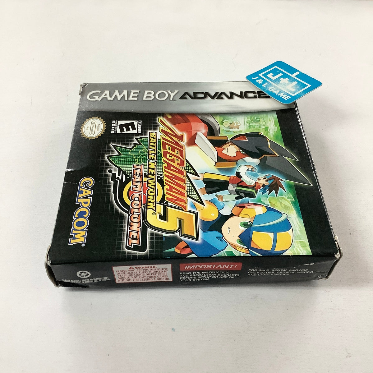 Mega Man Battle Network 5: Team Colonel - (GBA) Game Boy Advance [Pre ...