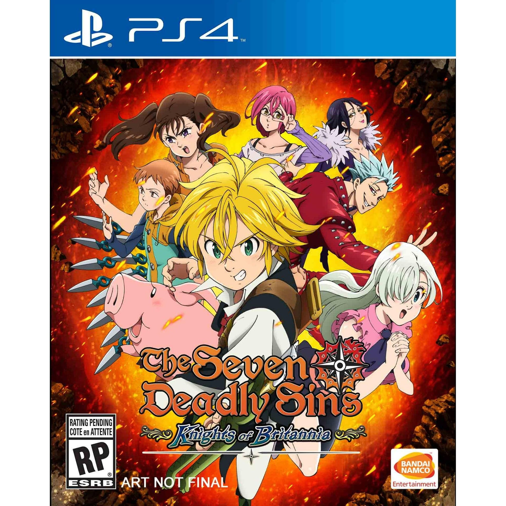 The Seven Deadly Sins: Knights of Britannia - (PS4) PlayStation 4 [Pre ...