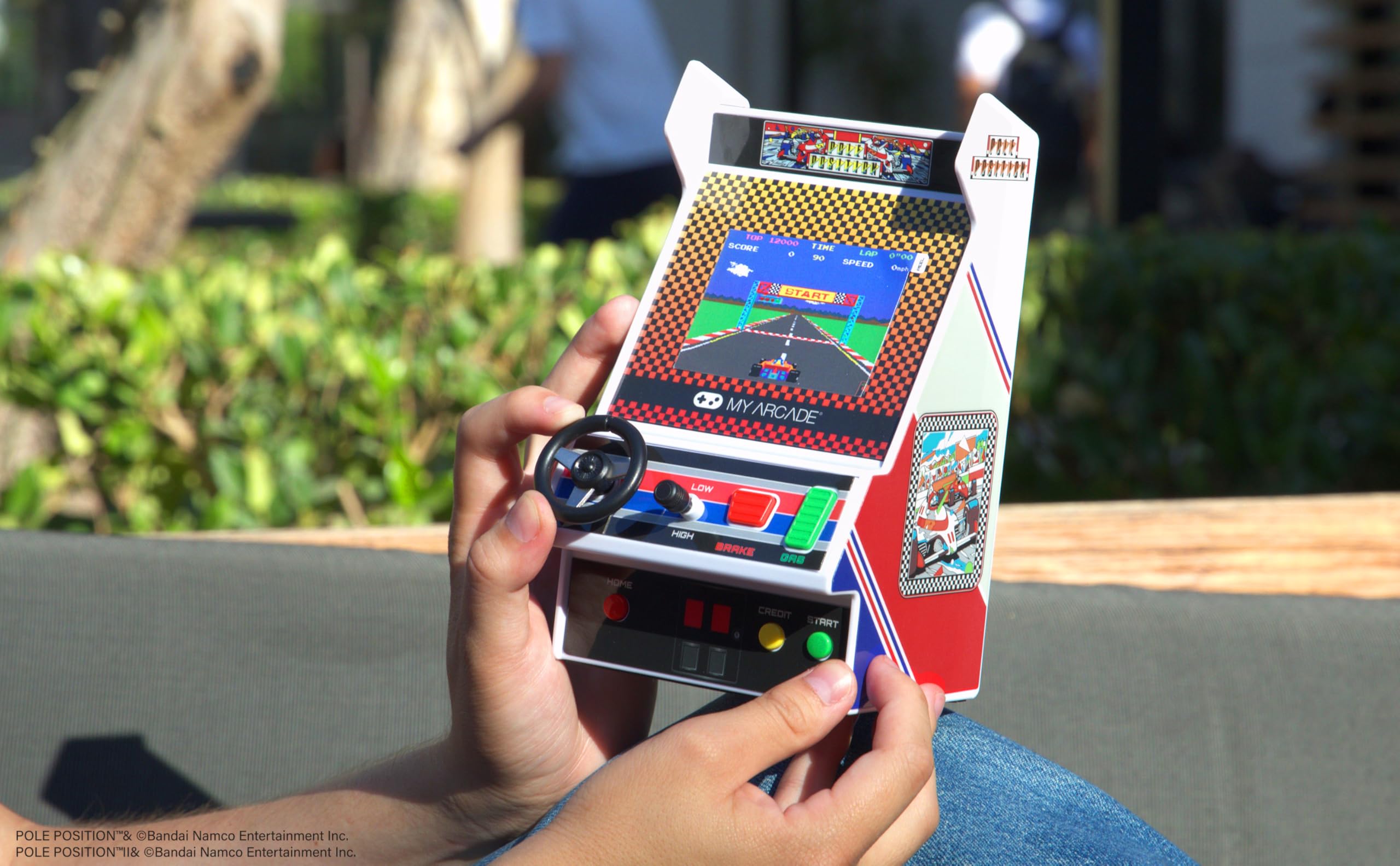 My Arcade Racing Player: Retro Mini Arcade Game Console with 2 Games ...