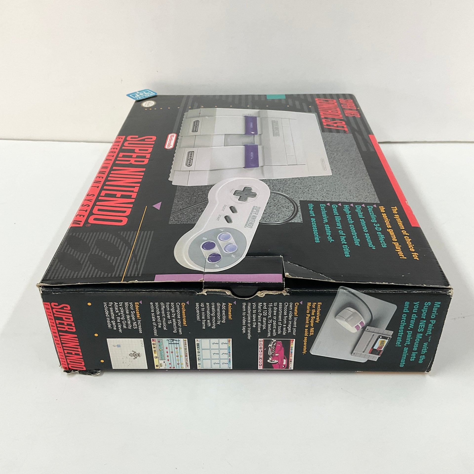 Super Nintendo Console Control Set - (SNES) Super Nintendo [Pre-Owned ...