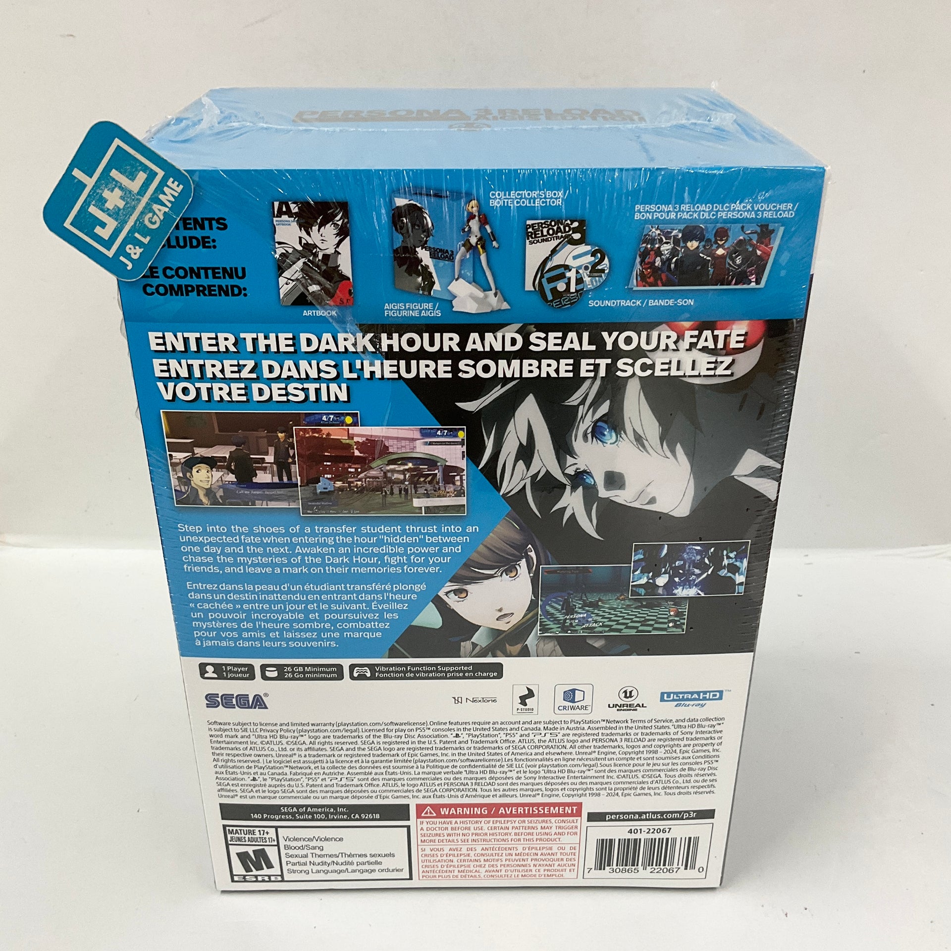 Persona 3 Reload (Aigis Edition) - (PS5) PlayStation 5 | J&L Game