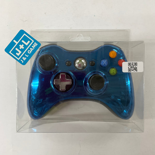 Microsoft Xbox 360 Wireless Controller (Metallic Blue) - Xbox 360 [Pre ...