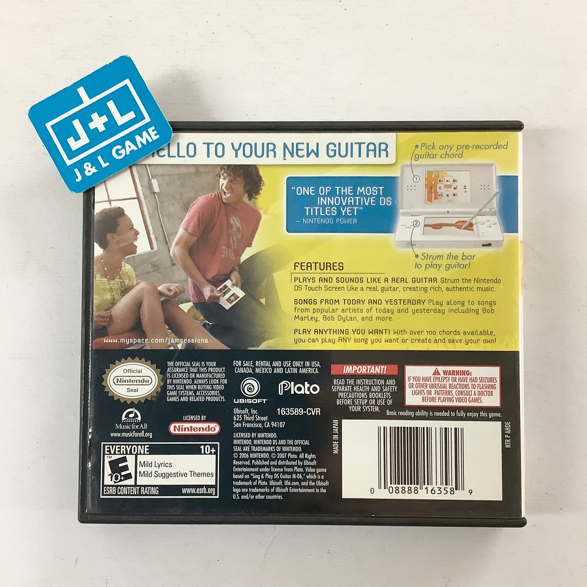 Jam Sessions - (NDS) Nintendo DS [Pre-Owned] | J&L Game