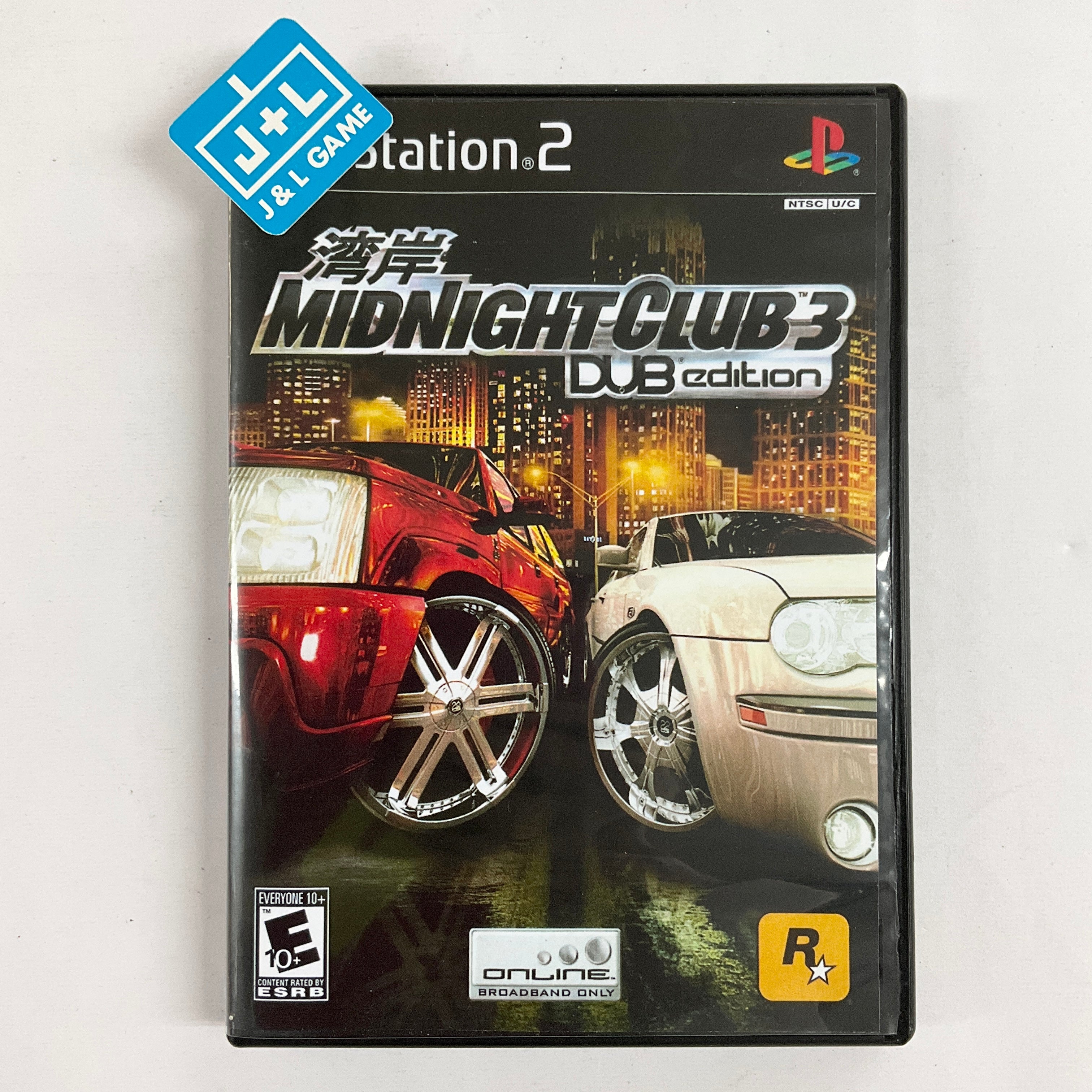 Midnight Club 3: DUB Edition - (PS2) PlayStation 2 [Pre-Owned] | J&L Game