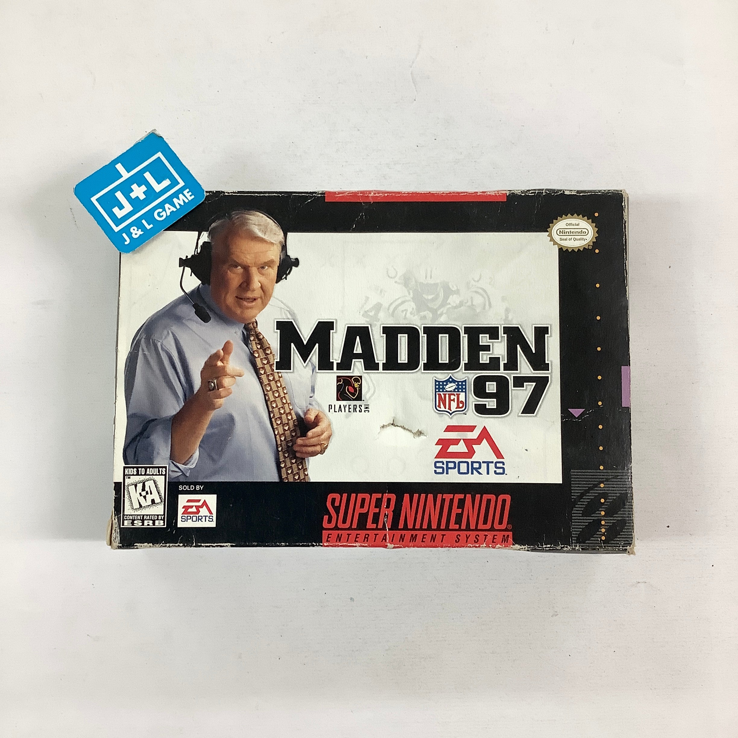 Madden NFL 97 - (SNES) Super Nintendo [Pre-Owned] | J&L Game