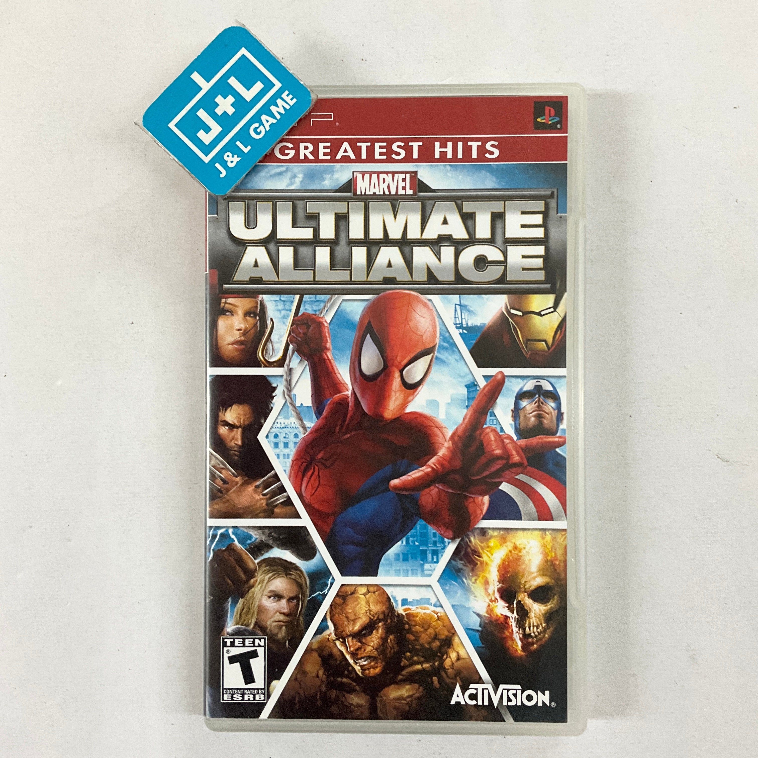 Marvel: Ultimate Alliance (Greatest Hits) - SONY PSP [Pre-Owned] | J&L Game