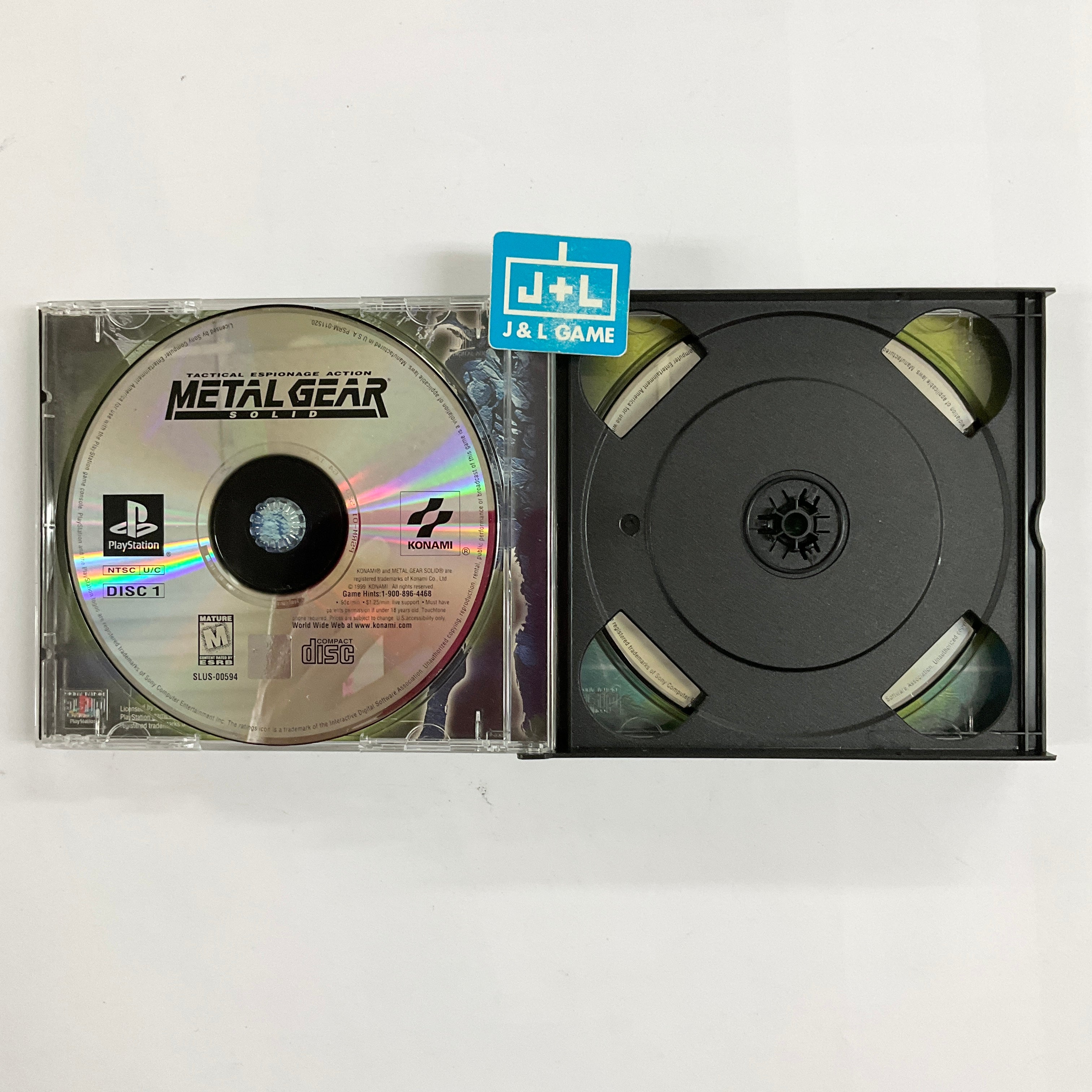 Metal Gear Solid (Greatest Hits) - (PS1) PlayStation 1 [Pre-Owned] | J ...