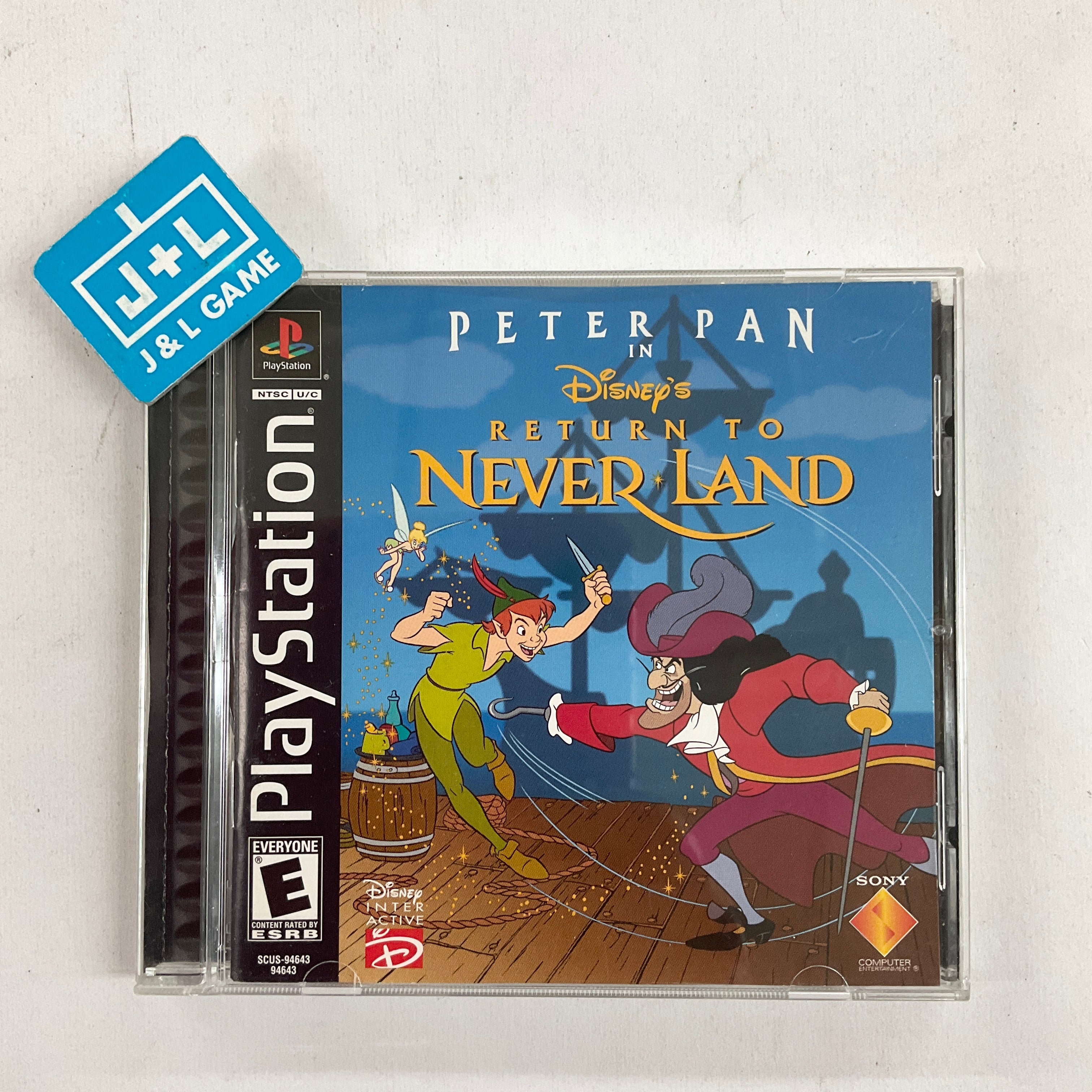 Peter Pan in Disney's Return to Neverland - (PS1) Playstation 1 [Pre-O ...
