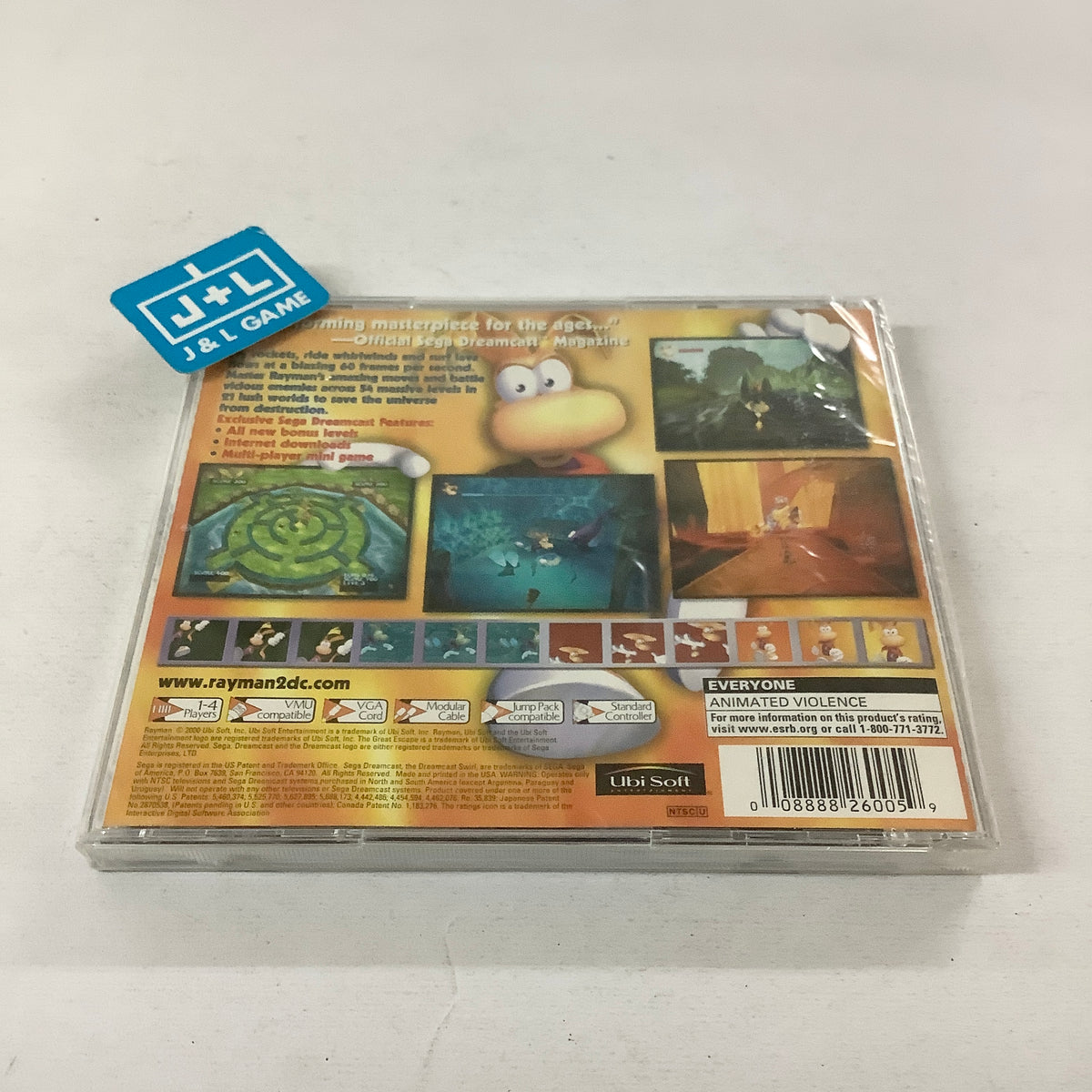 Rayman 2: The Great Escape - (DC) SEGA Dreamcast | J&L Game