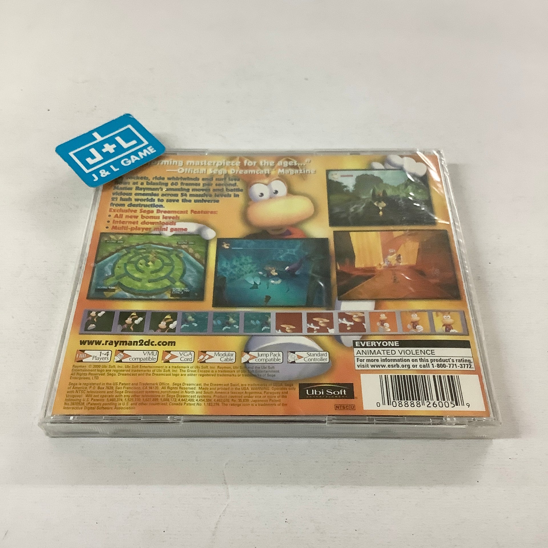 Rayman 2: The Great Escape - (DC) SEGA Dreamcast | J&L Game