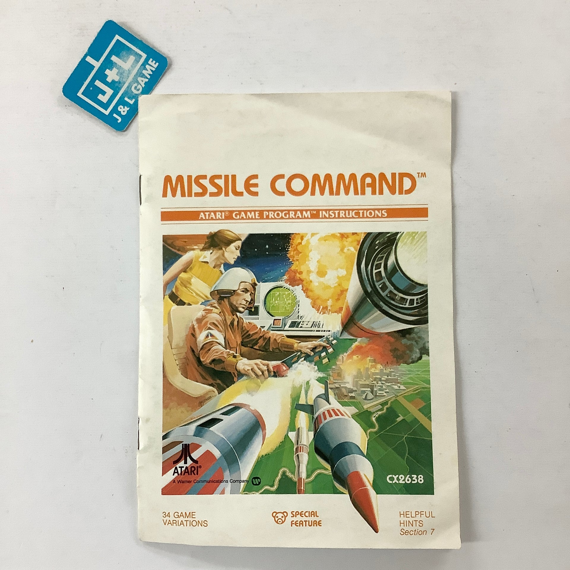 Missile Command - Atari 2600 [Pre-Owned] | J&L Game