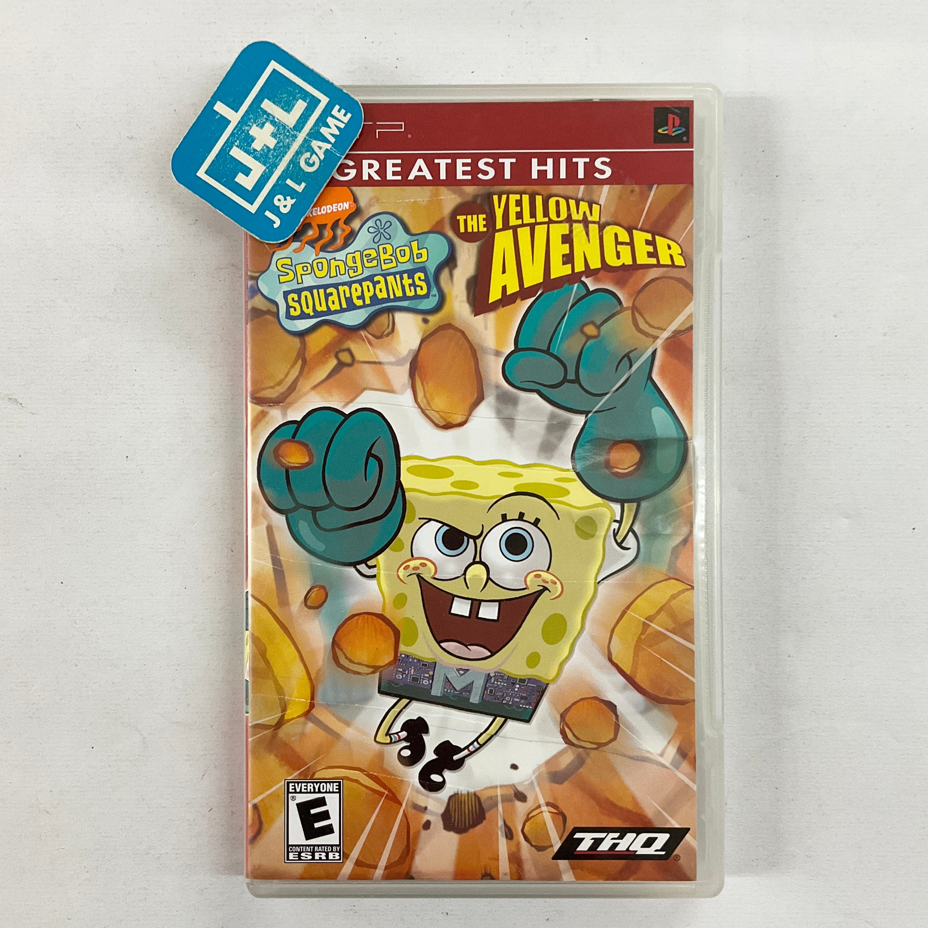 Spongebob Squarepants: The Yellow Avenger (Greatest Hits) - Sony PSP ...
