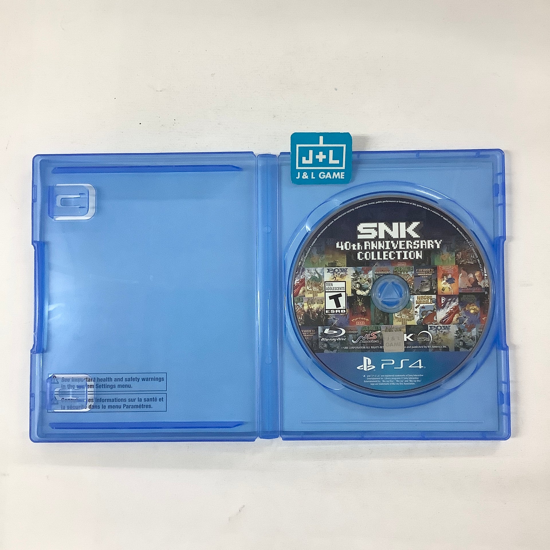 SNK 40th Anniversary Collection - (PS4) PlayStation 4 [Pre-Owned] | J&L ...