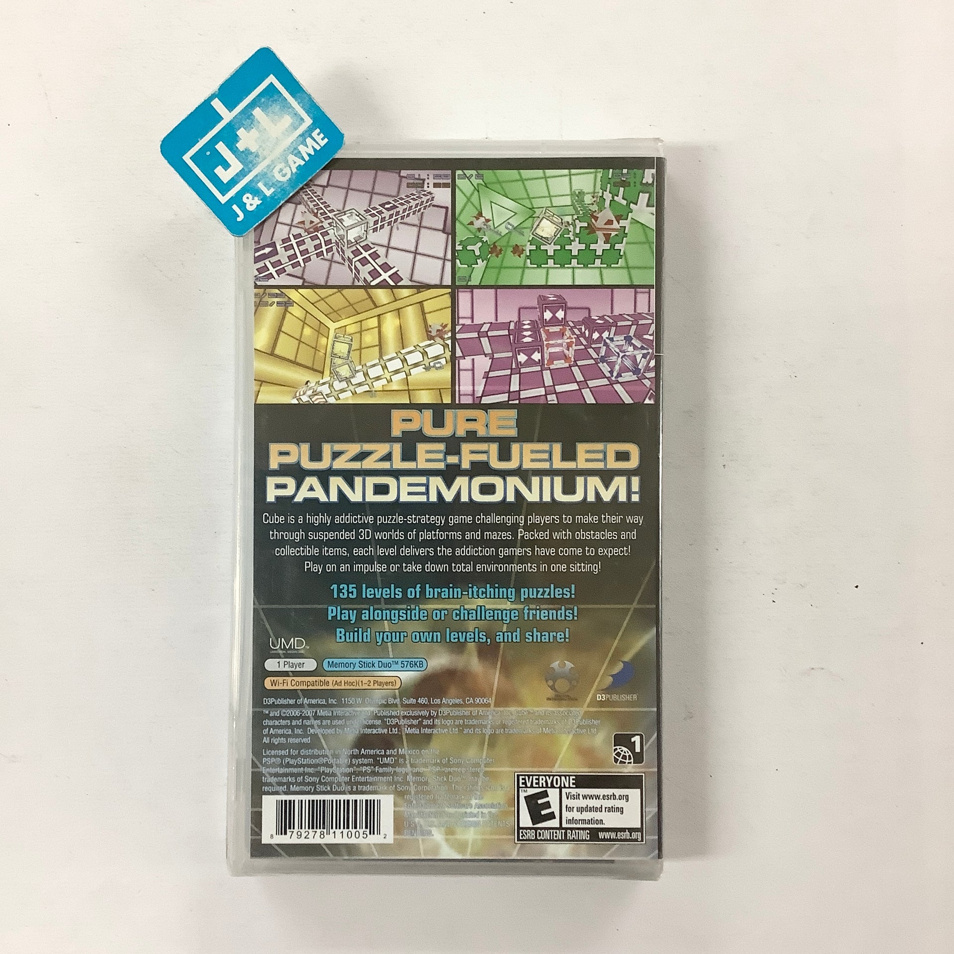 Cube - Sony PSP | J&L Game