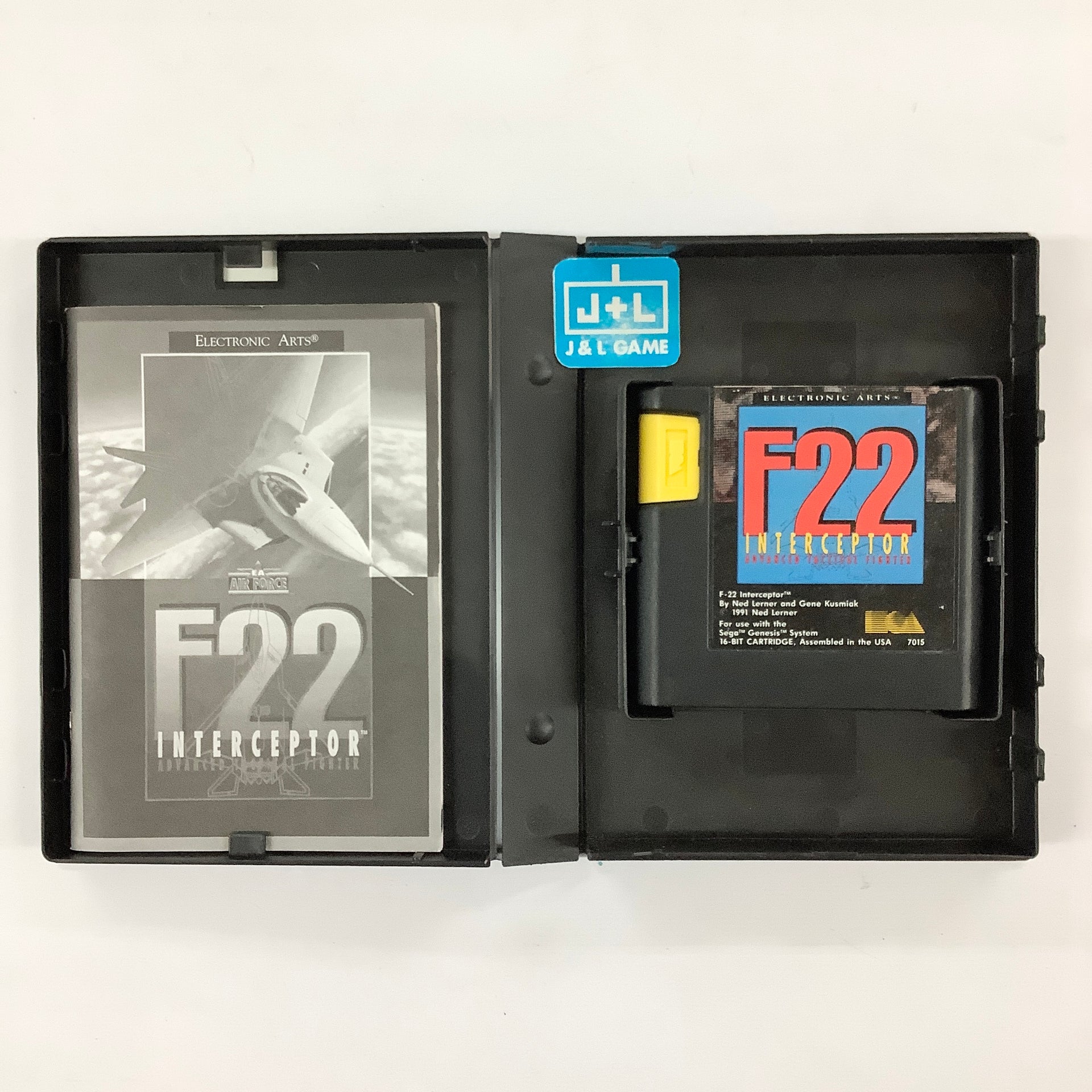 F-22 Interceptor - (SG) SEGA Genesis [Pre-Owned] | J&L Game