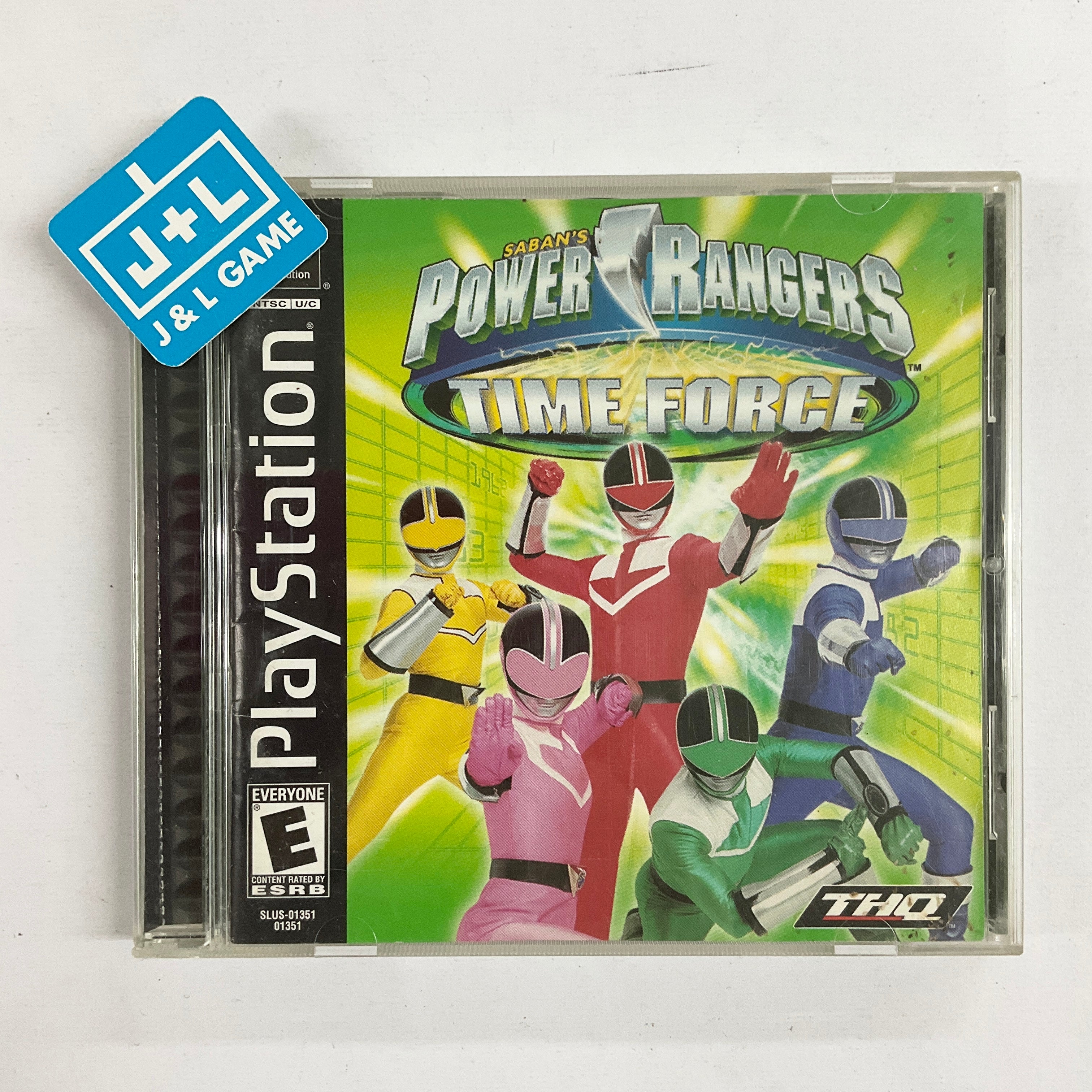 Saban's Power Rangers: Time Force - (PS1) Playstation 1 [Pre-Owned] | J ...