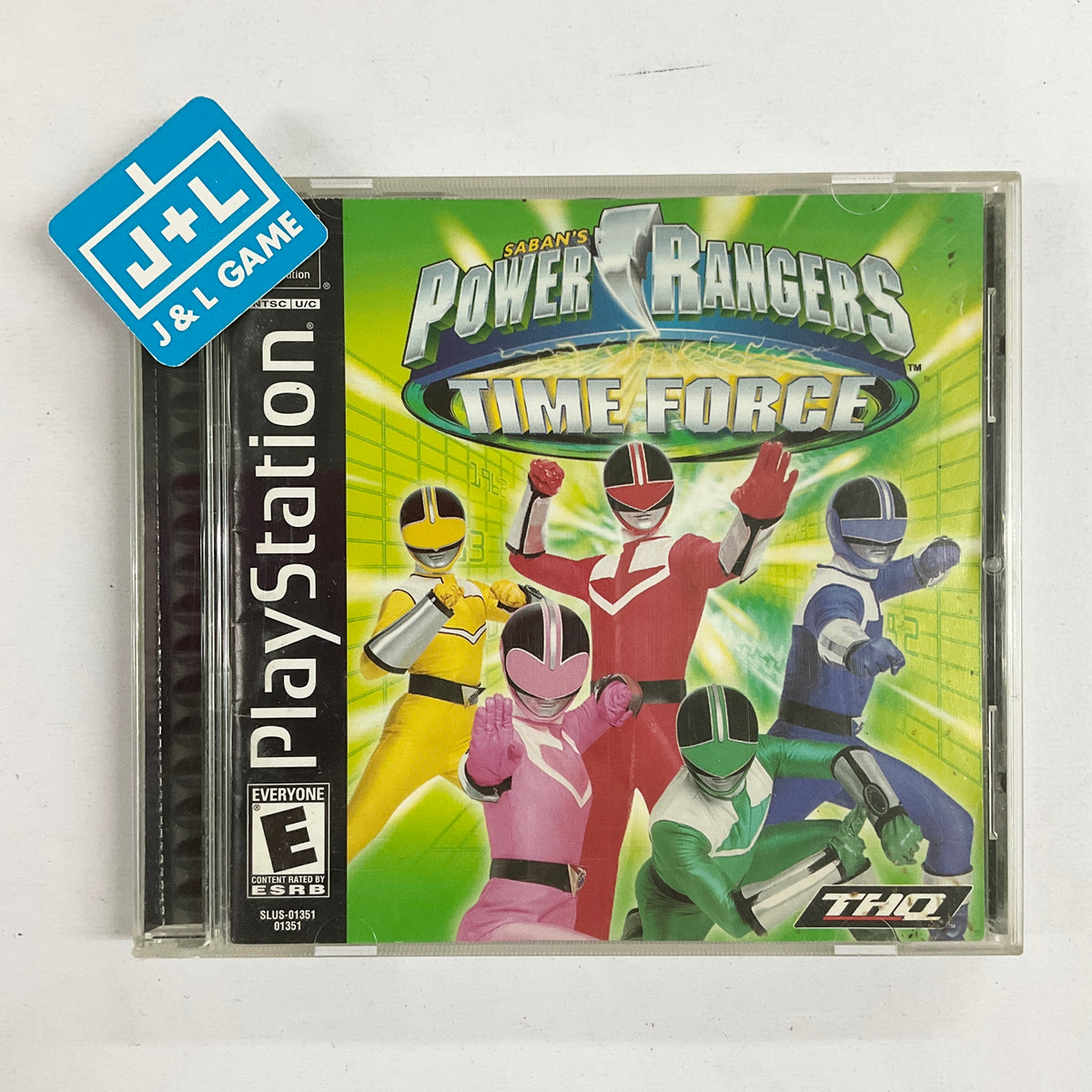 Saban's Power Rangers: Time Force - (PS1) Playstation 1 [Pre-Owned] | J ...