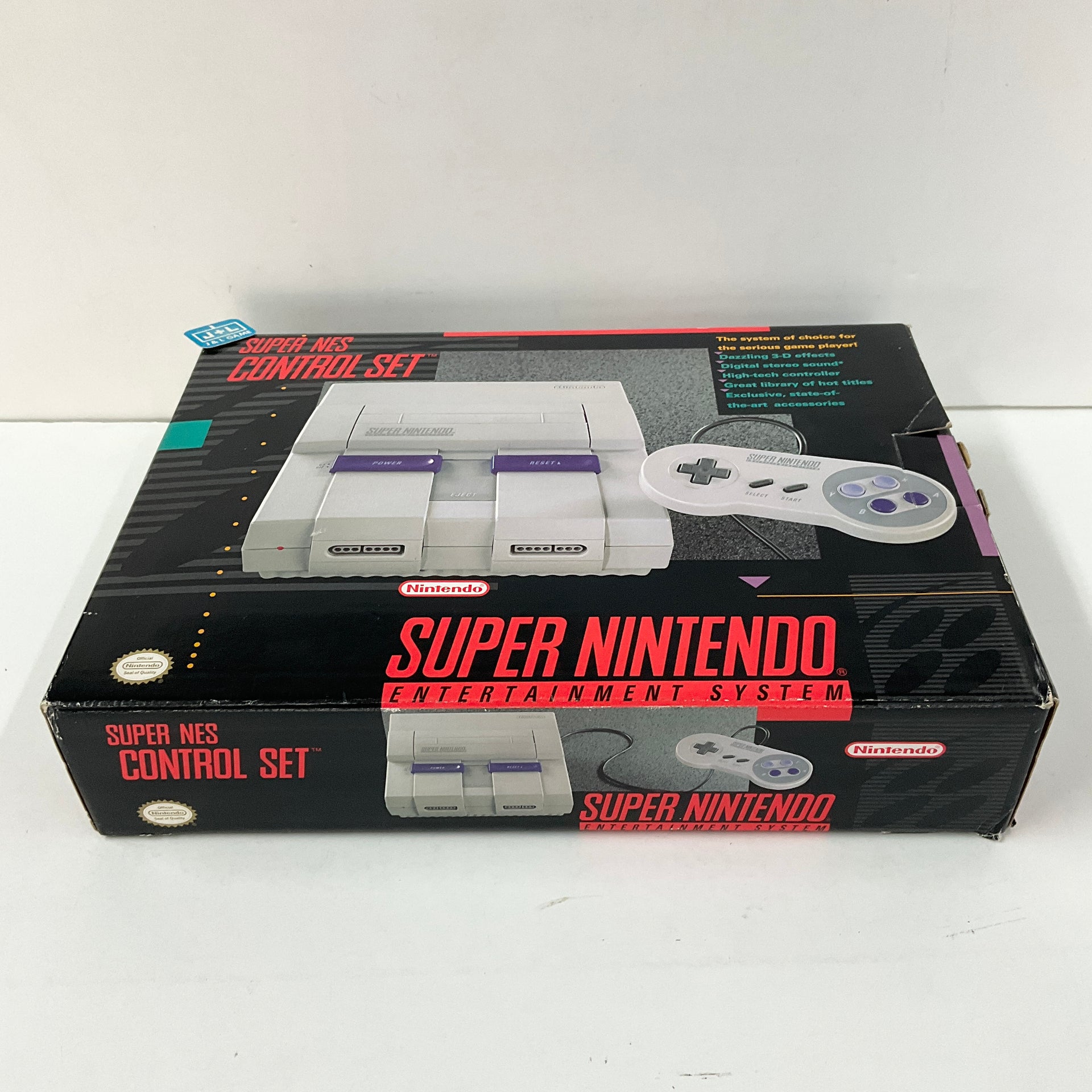 Super Nintendo Console Control Set - (SNES) Super Nintendo [Pre-Owned ...