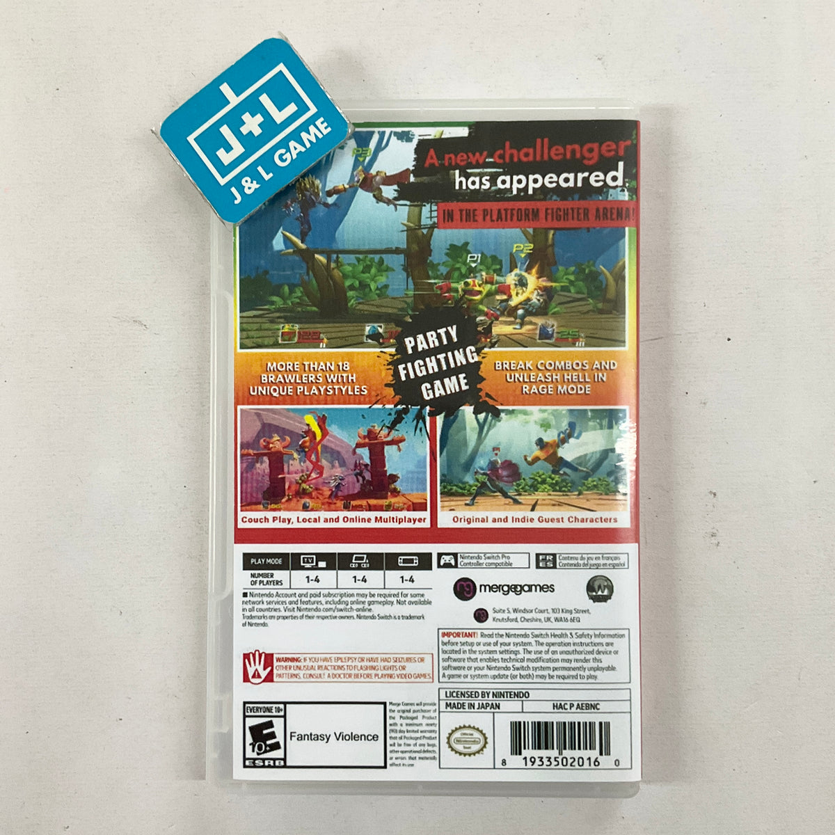 Brawlout - (NSW) Nintendo Switch [Pre-Owned] | J&L Game