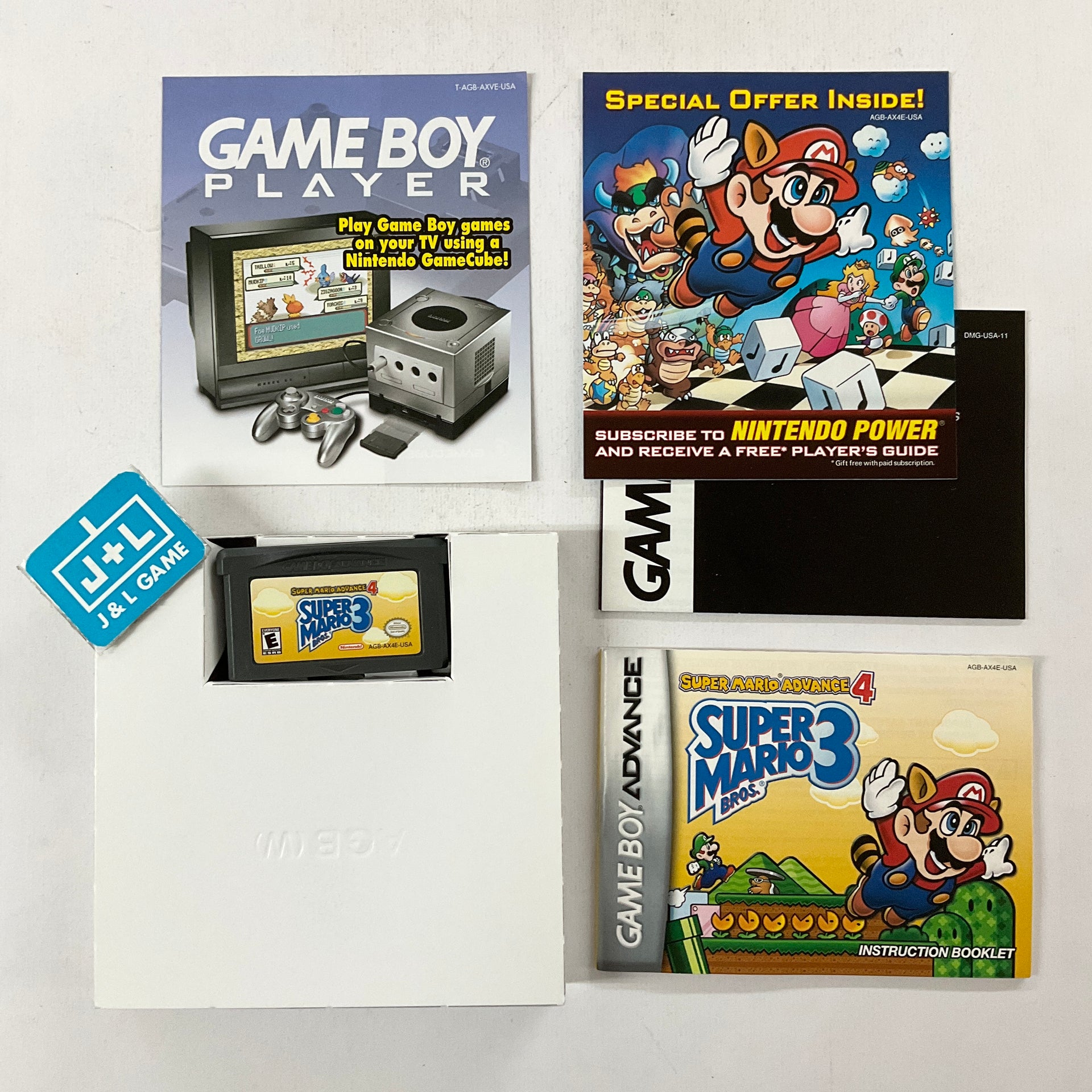 Super Mario Advance 4: Super Mario Bros. 3 - (GBA) Game Boy Advance [P ...