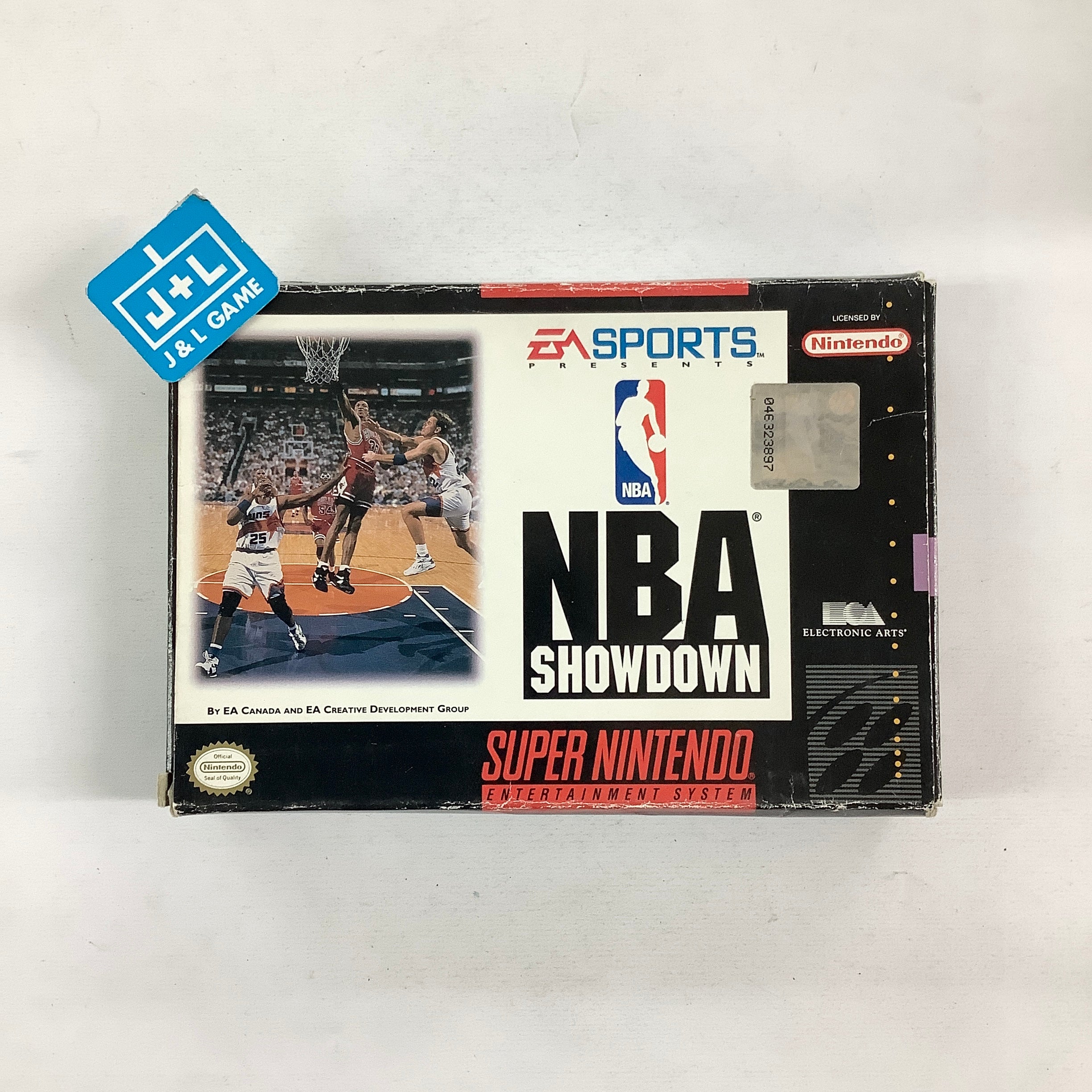 NBA Showdown - (SNES) Super Nintendo [Pre-Owned] | J&L Game