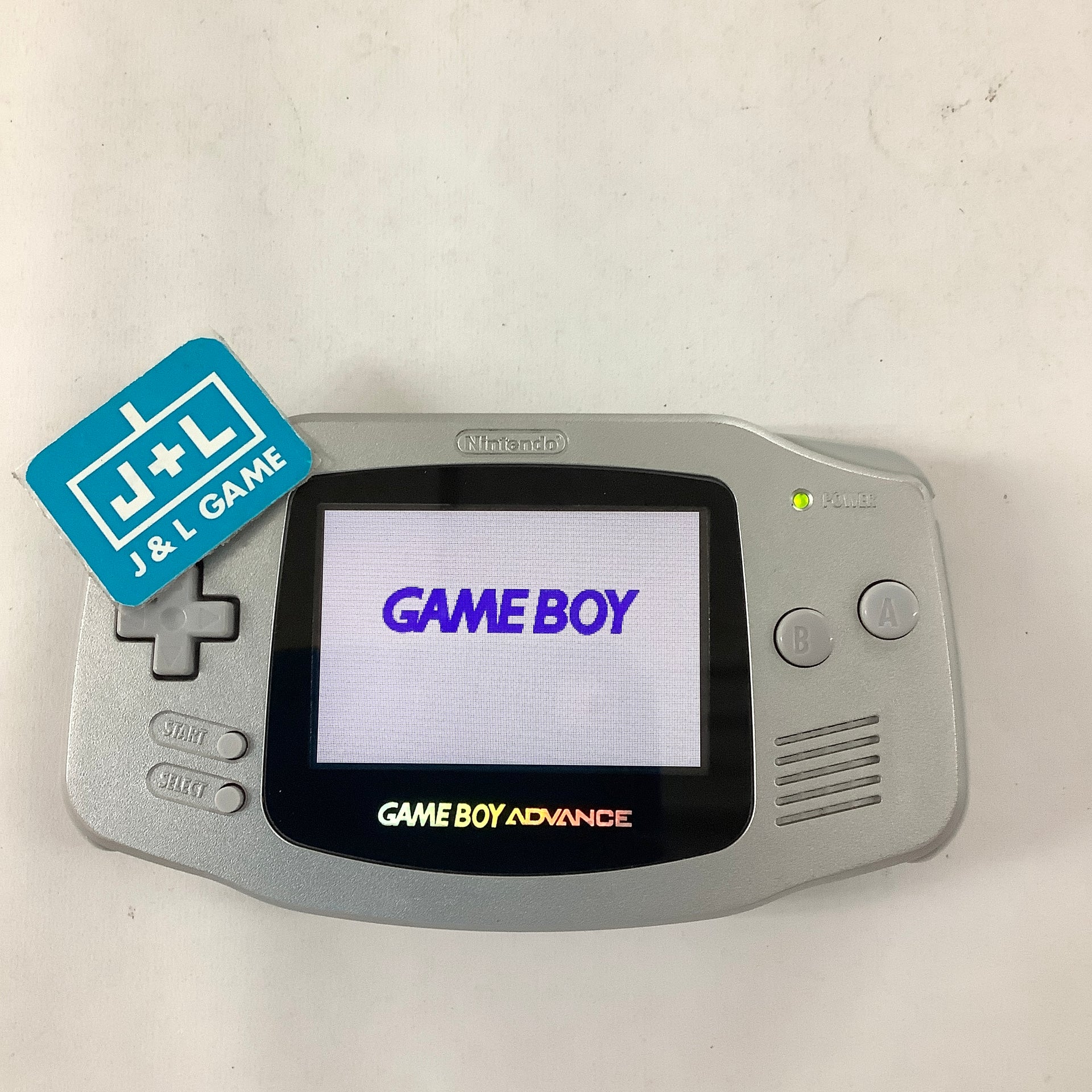 Nintendo Game Boy Advance Console (Platinum With Backlight)- (GBA) Gam ...
