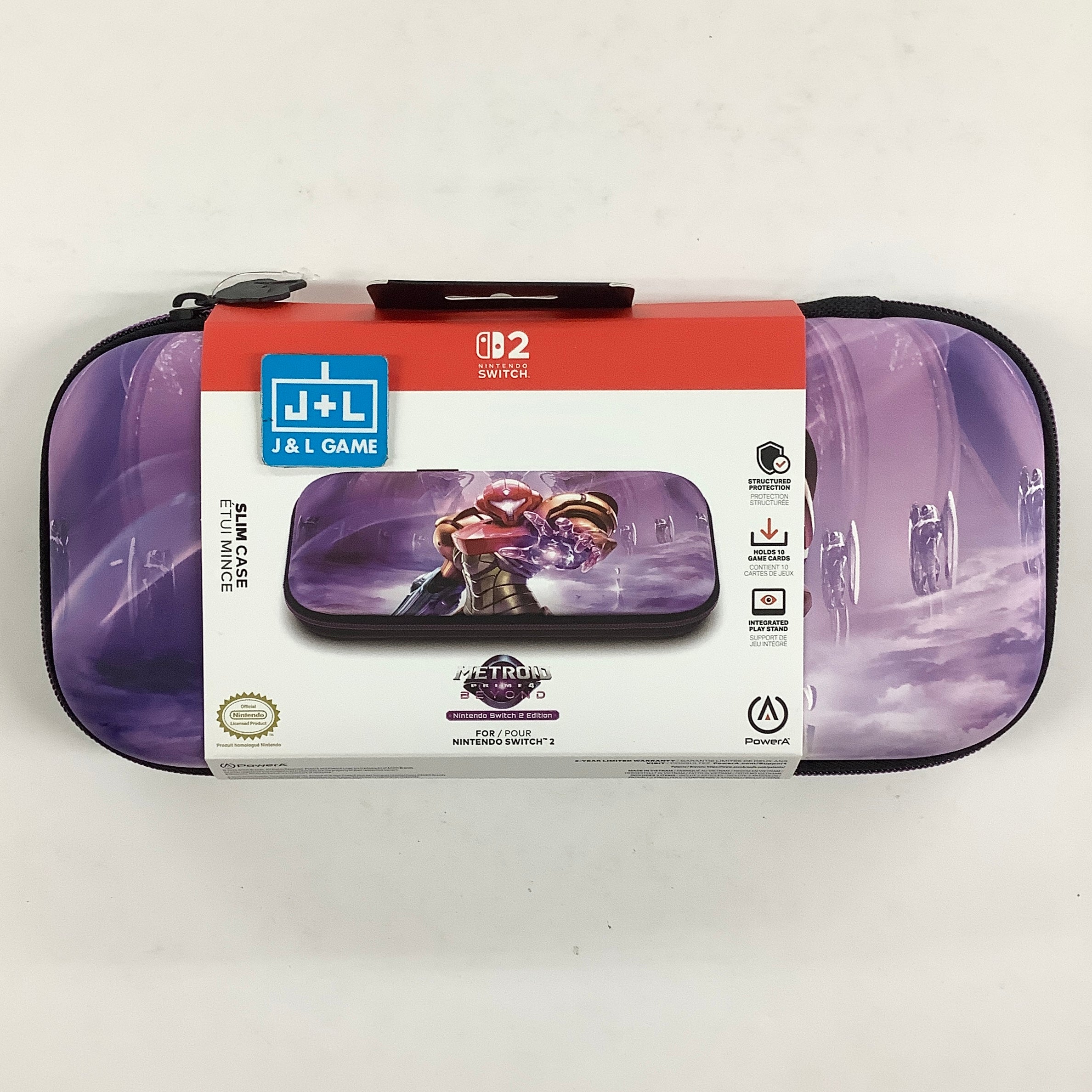 PowerA Slim Case (Metroid Dread) - (NS2) Nintendo Switch 2 | J&L Game
