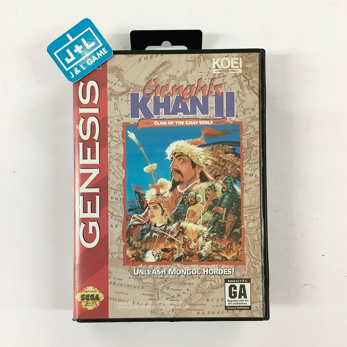 Genghis Khan II: Clan of the Gray Wolf - (SG) SEGA Genesis [Pre-Owned ...