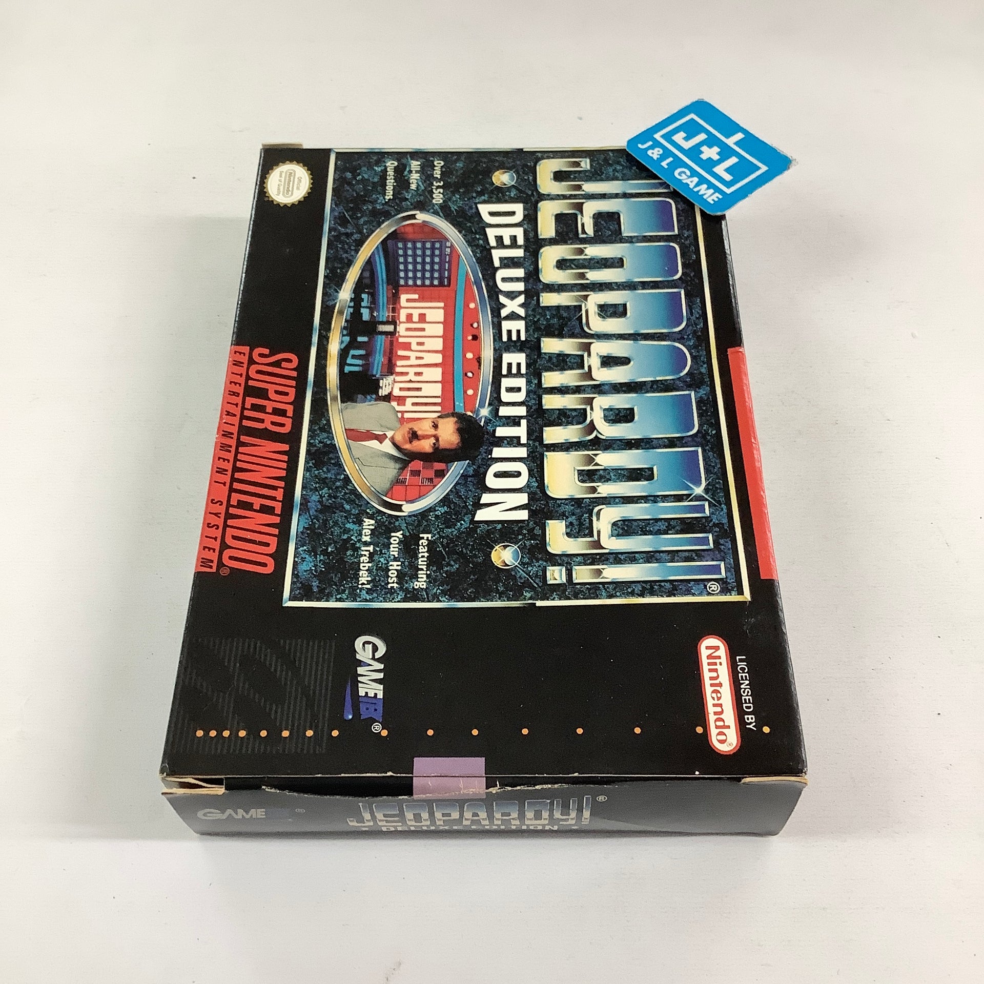 Jeopardy! Deluxe Edition - (SNES) Super Nintendo [Pre-Owned] | J&L Game