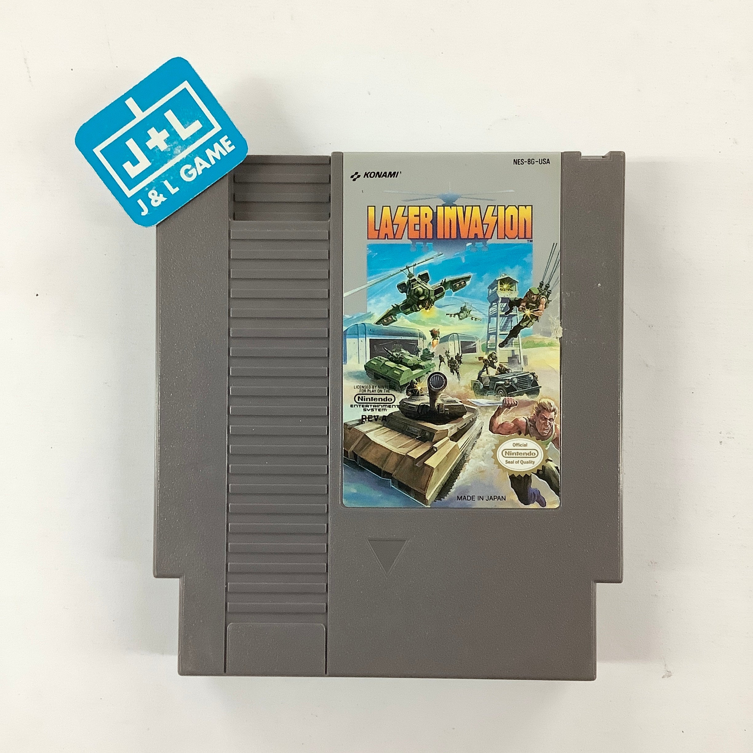 Laser Invasion - (NES) Nintendo Entertainment System [Pre-Owned] | J&L Game