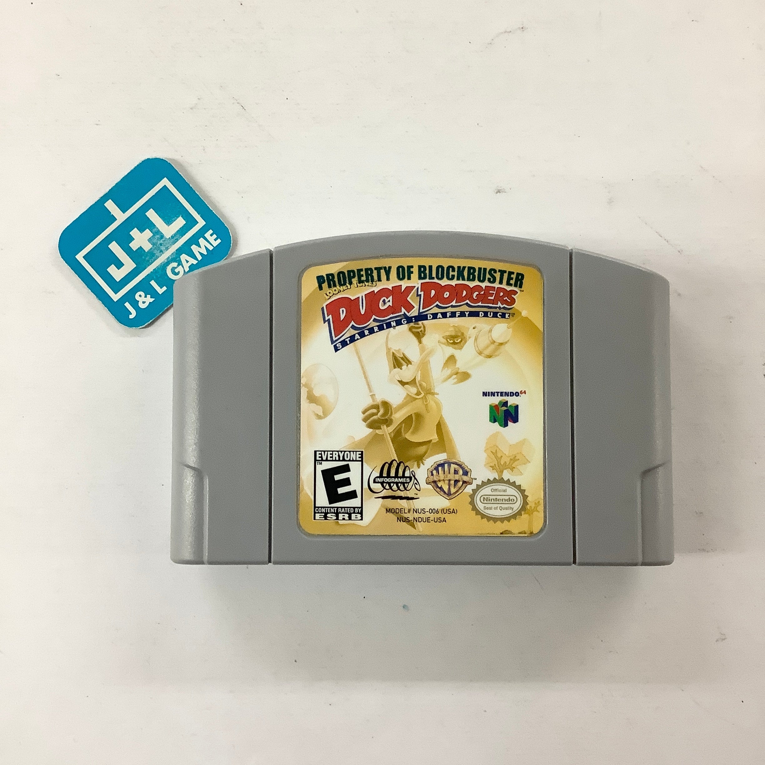 Duck Dodgers Starring Daffy Duck - (N64) Nintendo 64 [Pre-Owned] | J&L Game