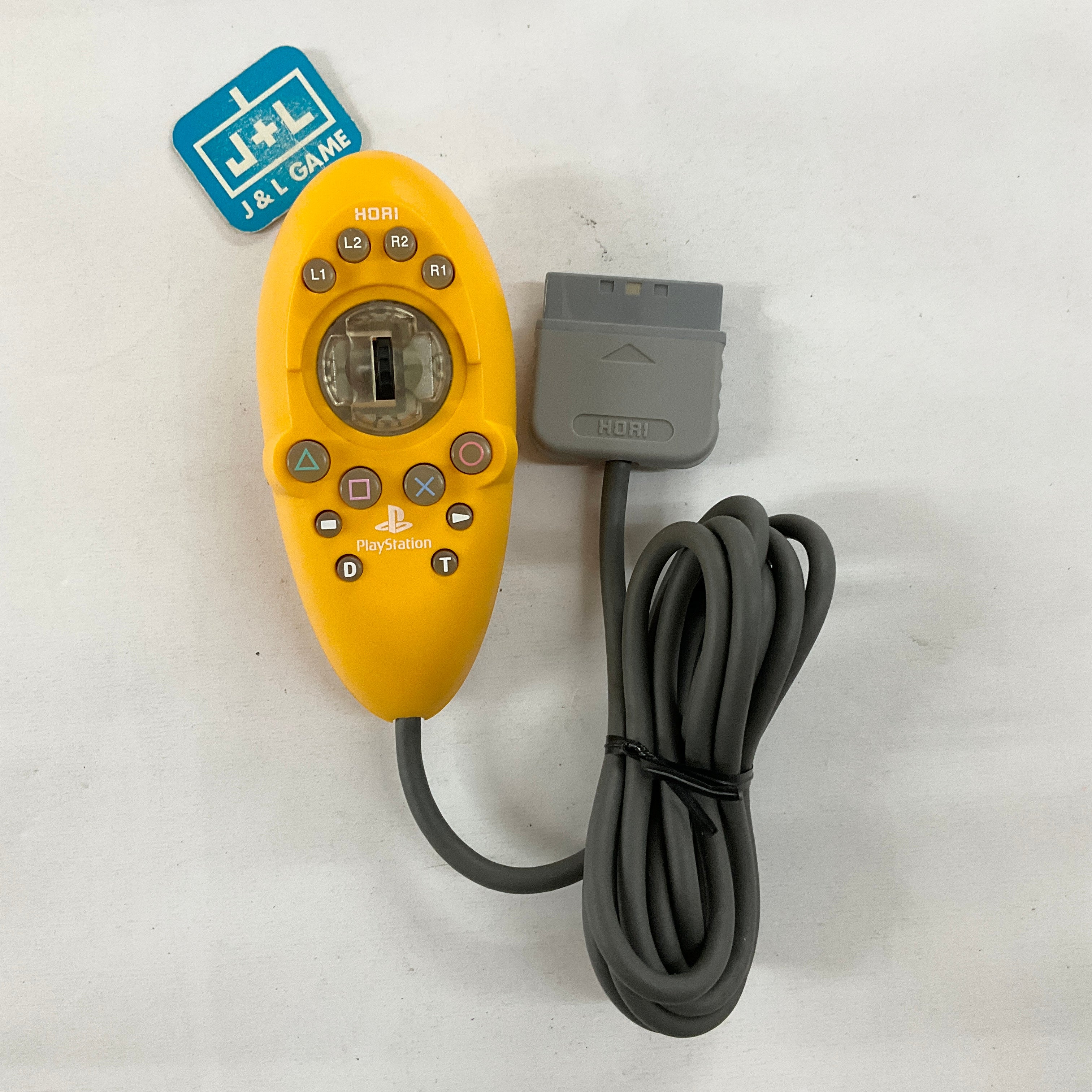 HORI Jogdial Controller (Yellow) - (PS1) PlayStation 1 [Pre-Owned] | J ...