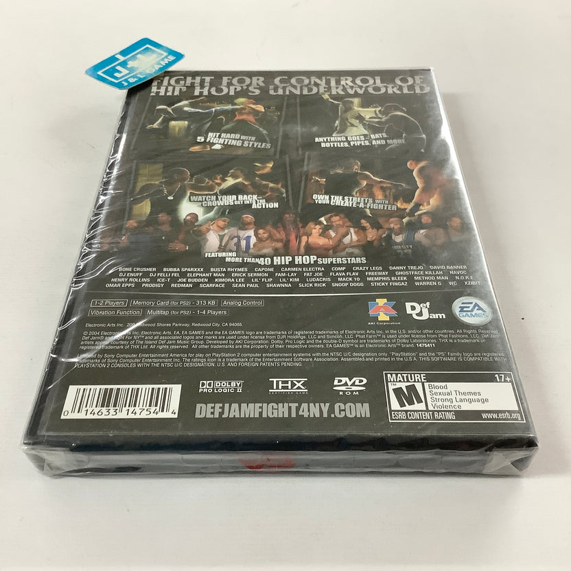 Def Jam: Fight for NY - (PS2) PlayStation 2 | J&L Game