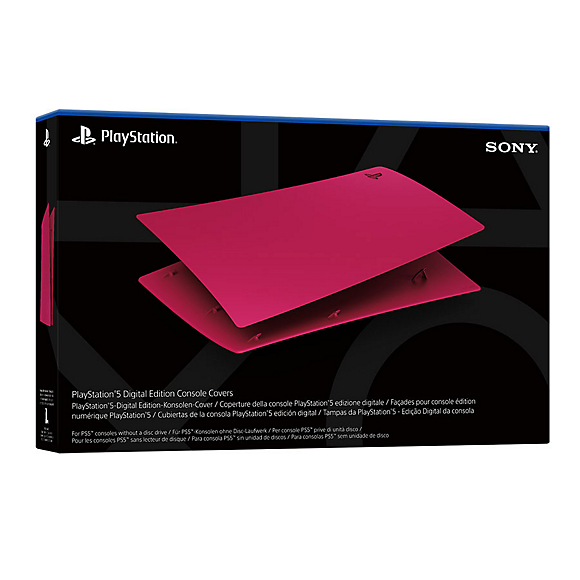 Sony PlayStation 5 Digtal Console Cover (Cosmic Red) - (PS5) Playstati ...
