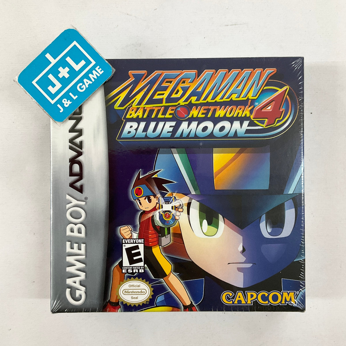 Mega Man Battle Network 4: Blue Moon - (GBA) Game Boy Advance | J&L Game