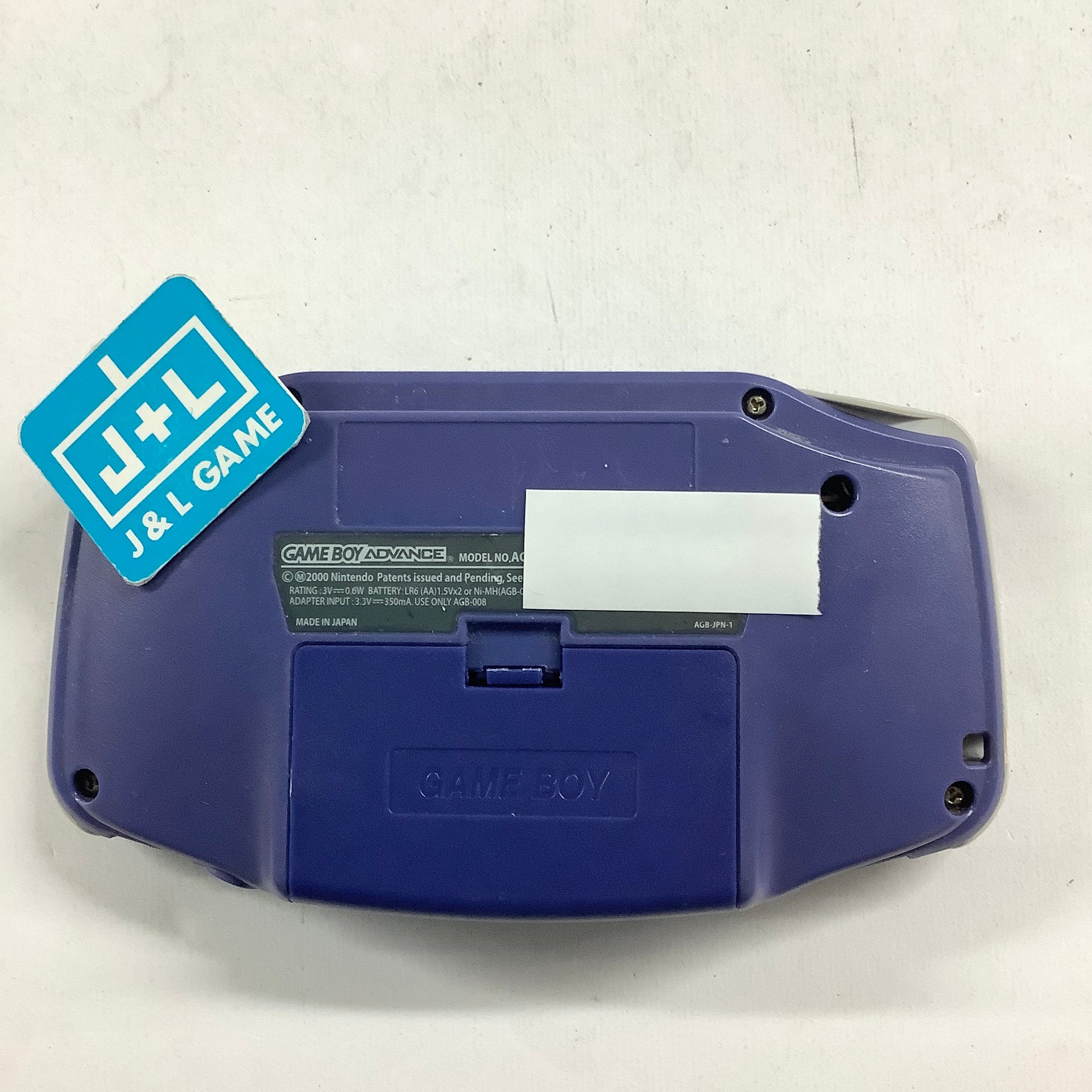 Nintendo Game Boy Advance Console (Indigo With Backlight) - (GBA) Game ...
