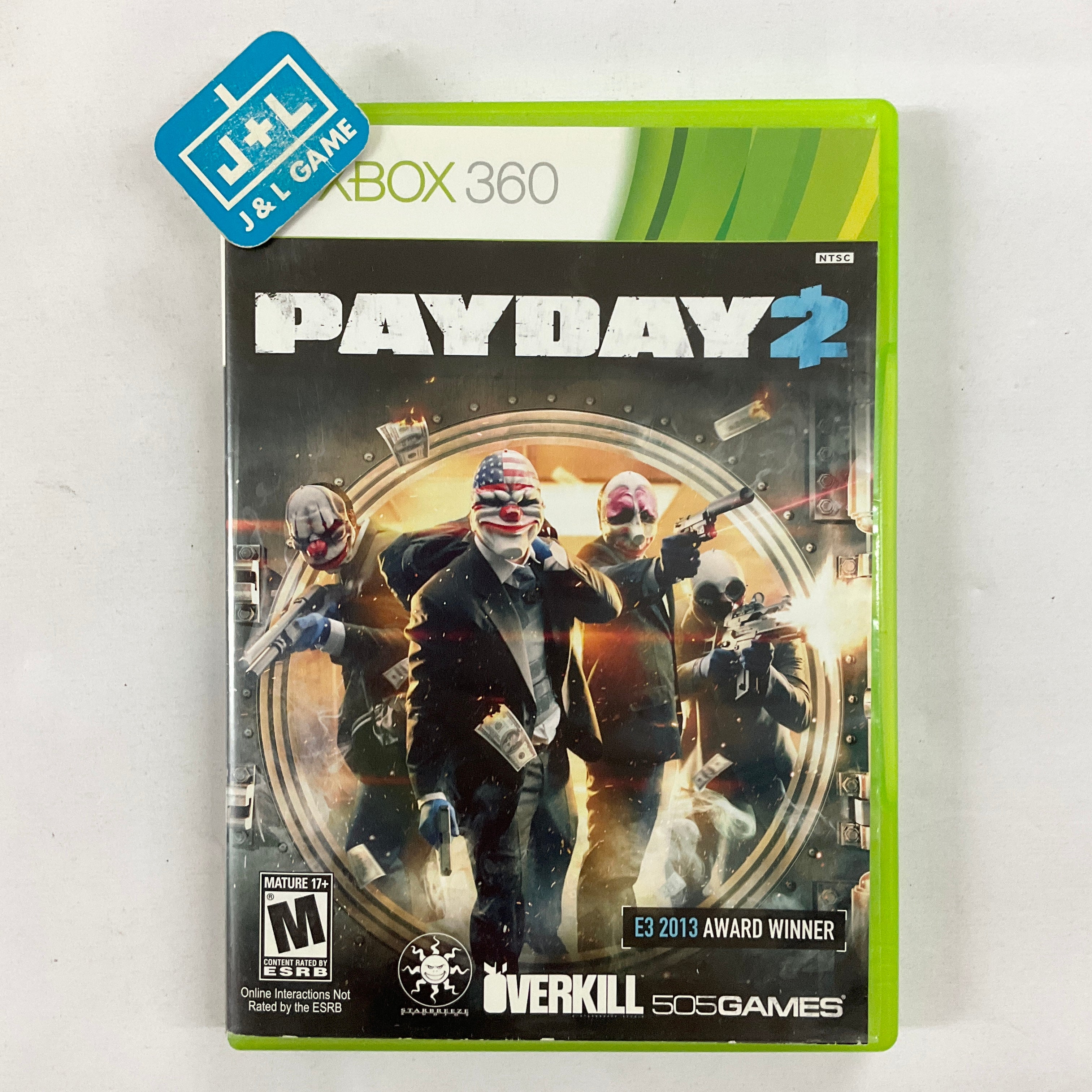 Payday 2 - Xbox 360 [Pre-Owned] | J&L Game