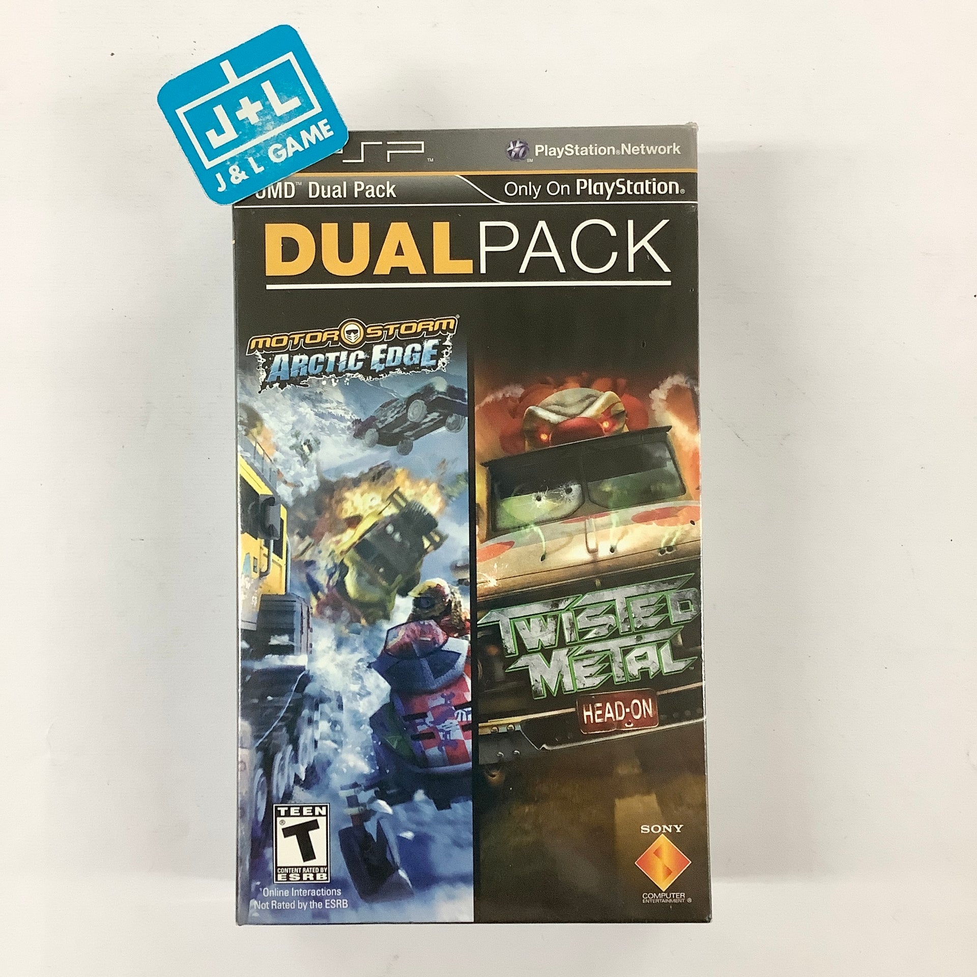 MotorStorm: Arctic Edge and Twisted Metal: Head On - Sony PSP | J&L Game