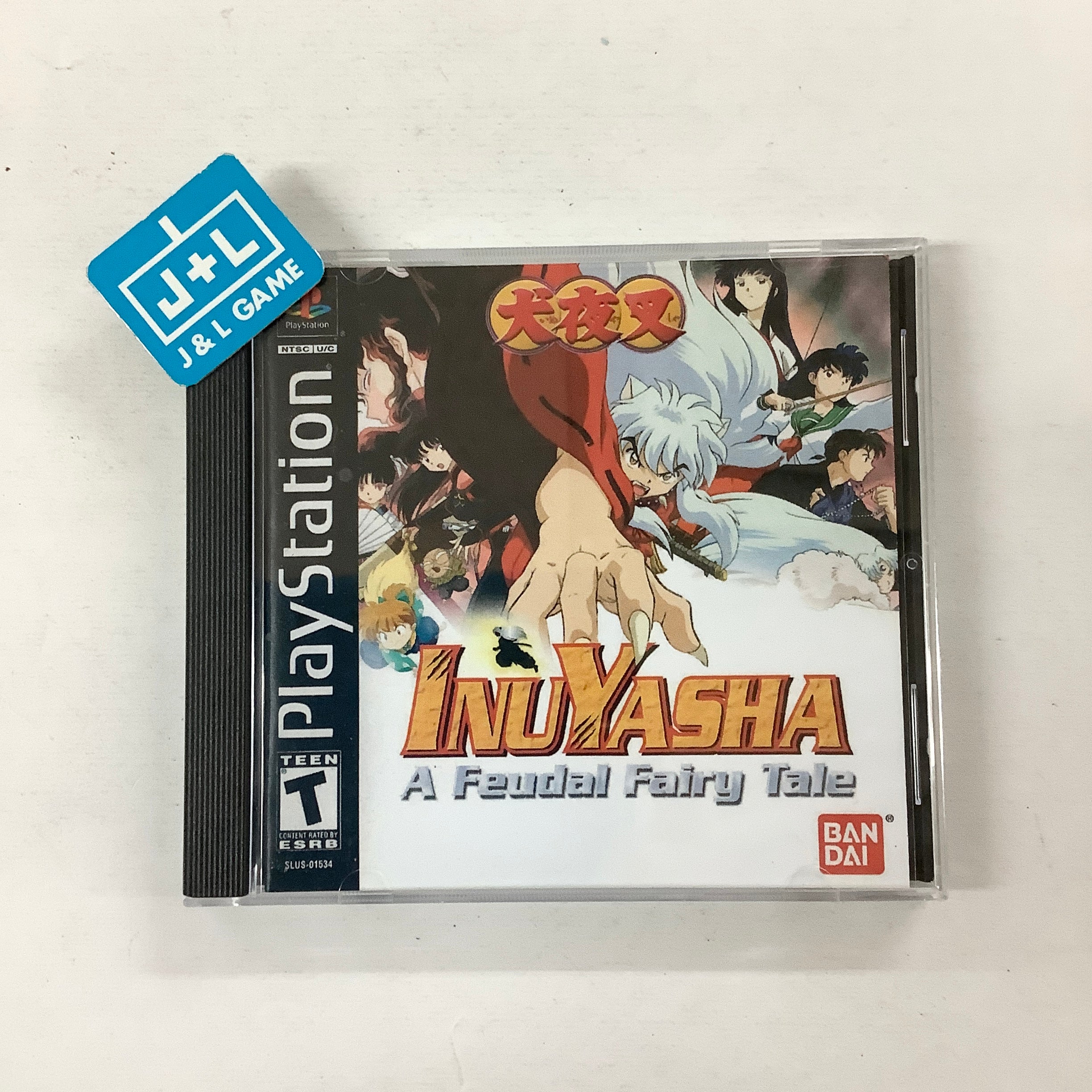 InuYasha: A Feudal Fairy Tale - (PS1) PlayStation 1 [Pre-Owned] | J&L Game