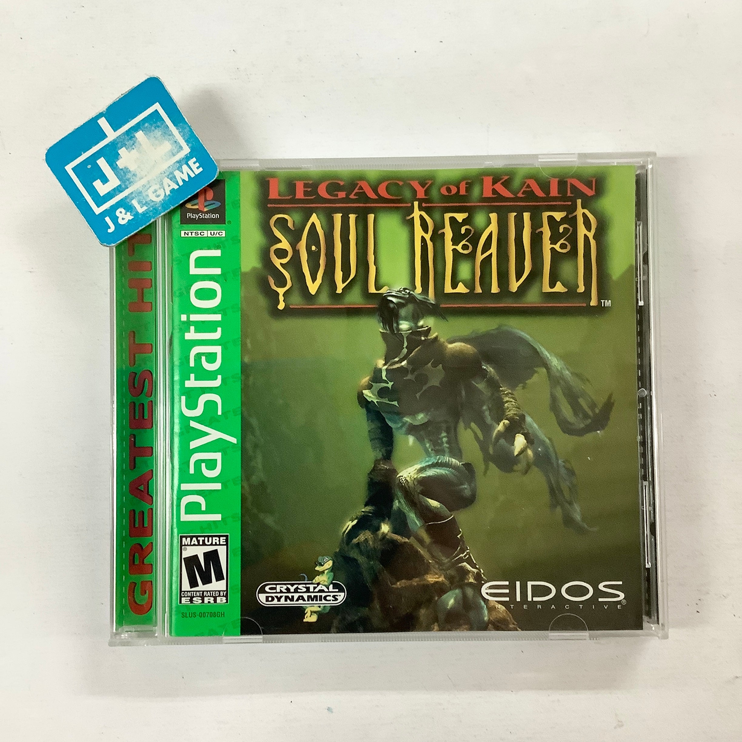 Legacy of Kain: Soul Reaver (Greatest Hits) - (PS1) PlayStation 1 [Pre ...
